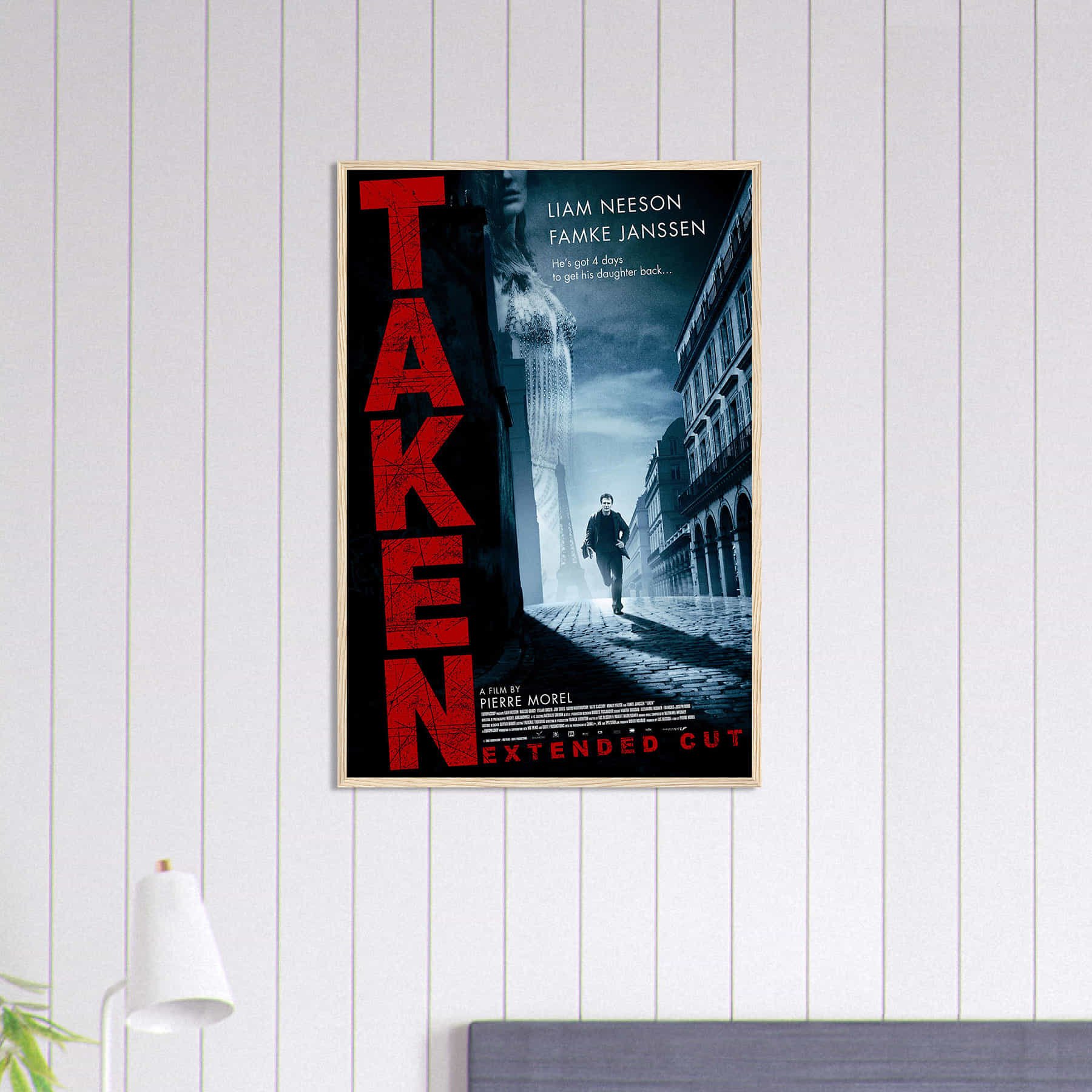 Taken (2008) Movie Poster, Liam Neeson Classic Movie Poster - Citiesbox