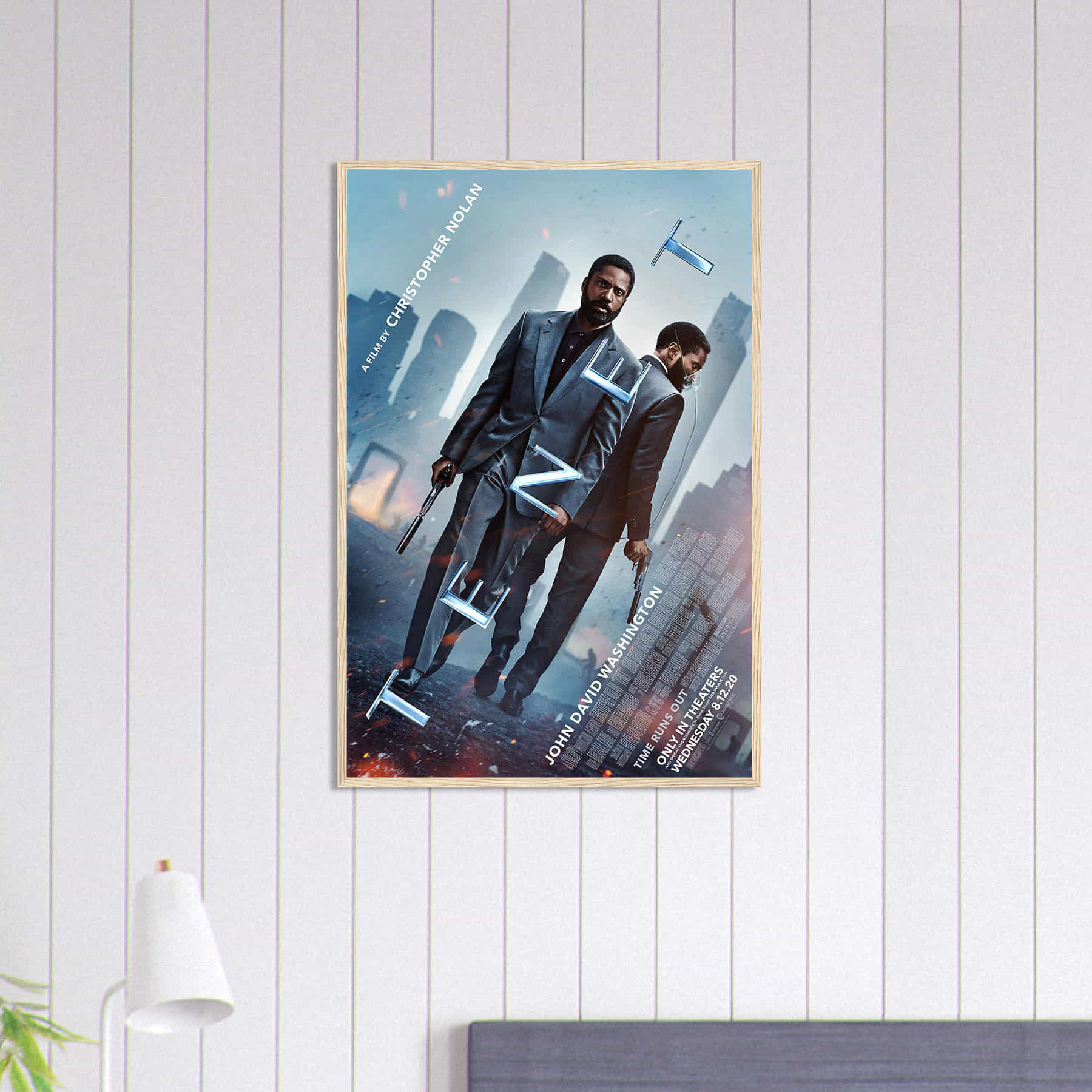 Tenet Movie Poster, Classic Vintage Movie Poster, Christopher Nolan ...