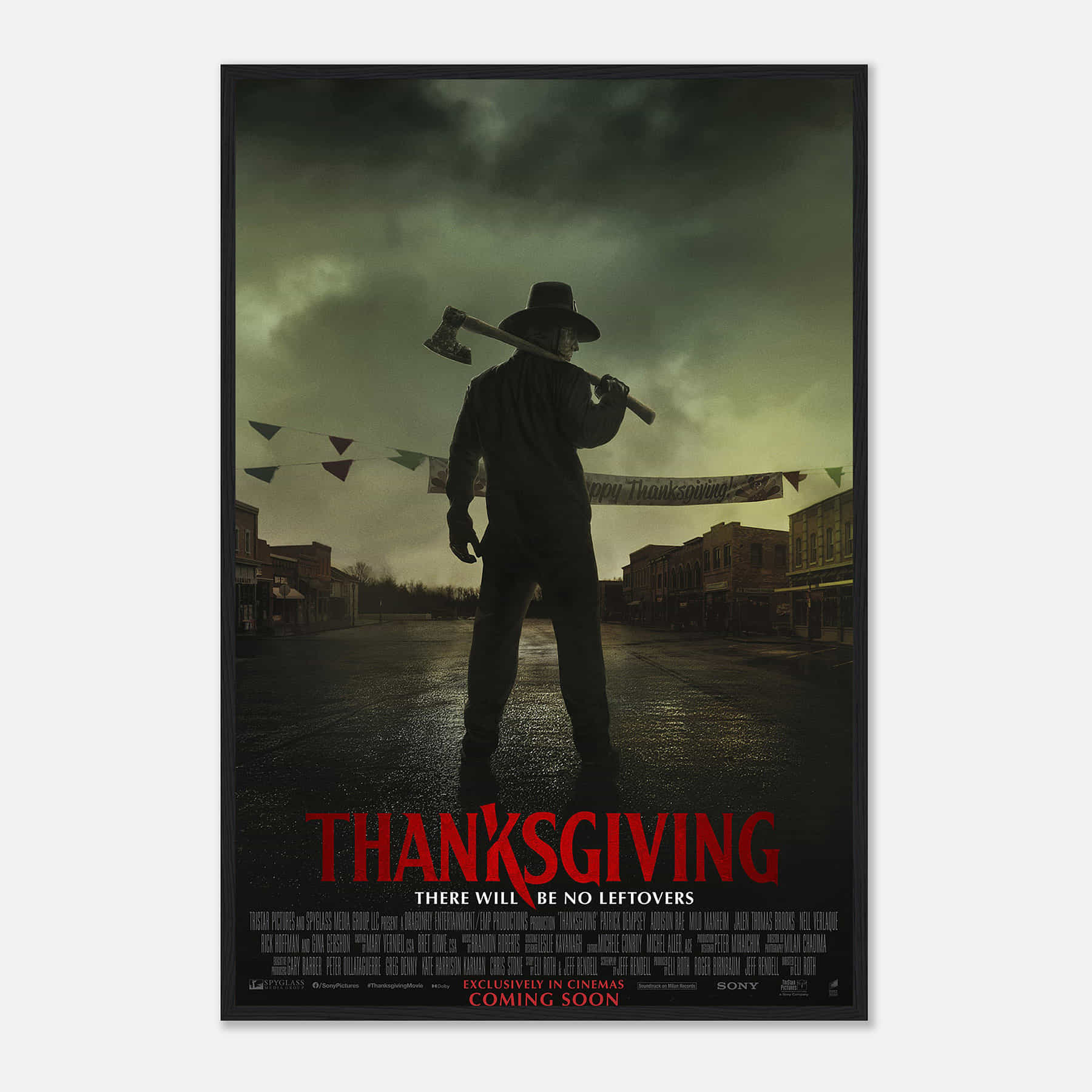 Thanksgiving Movie Poster, Thanksgiving (2023) Horror Movie Poster ...