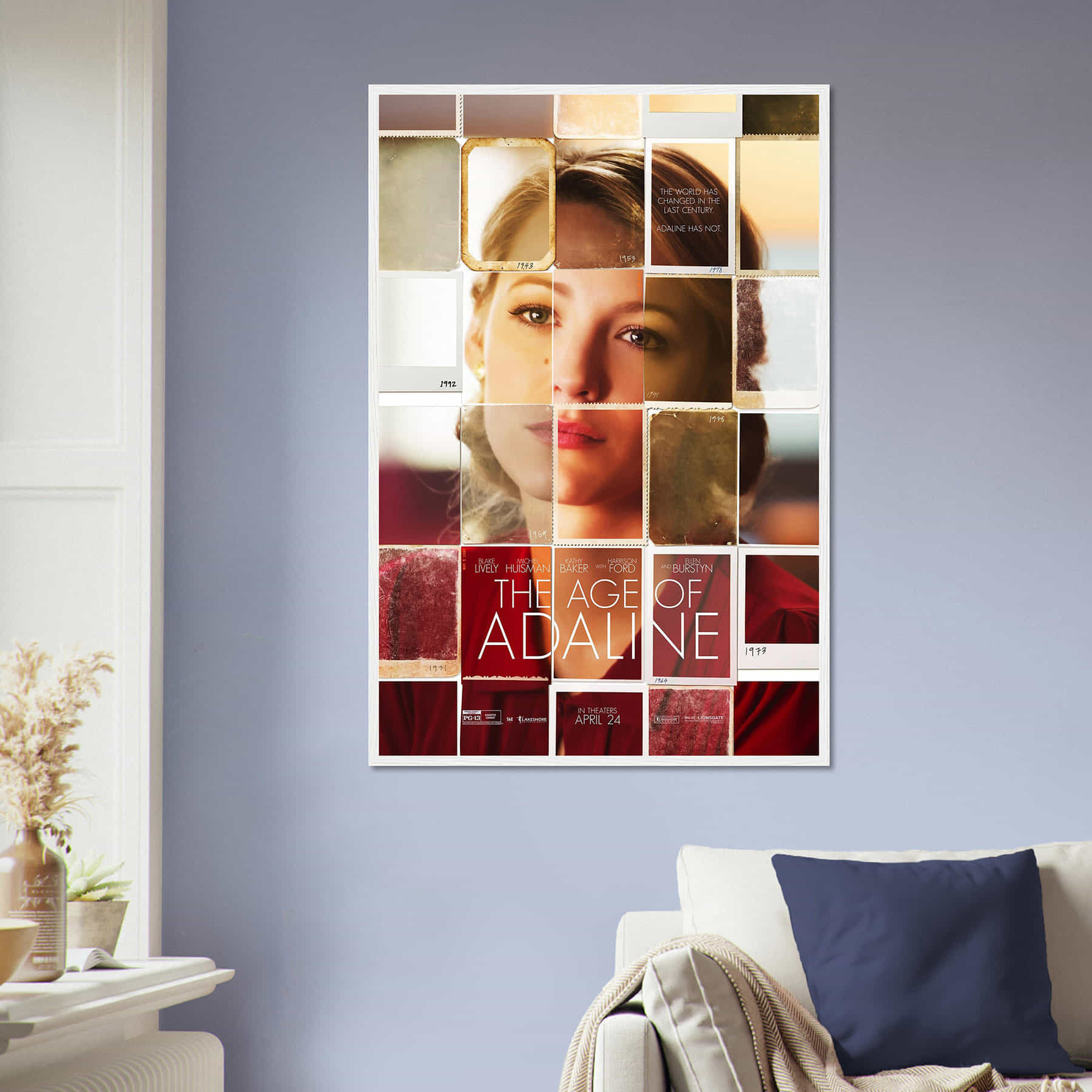 The Age of Adaline Movie Poster, The Age of Adaline Vintage Movie ...