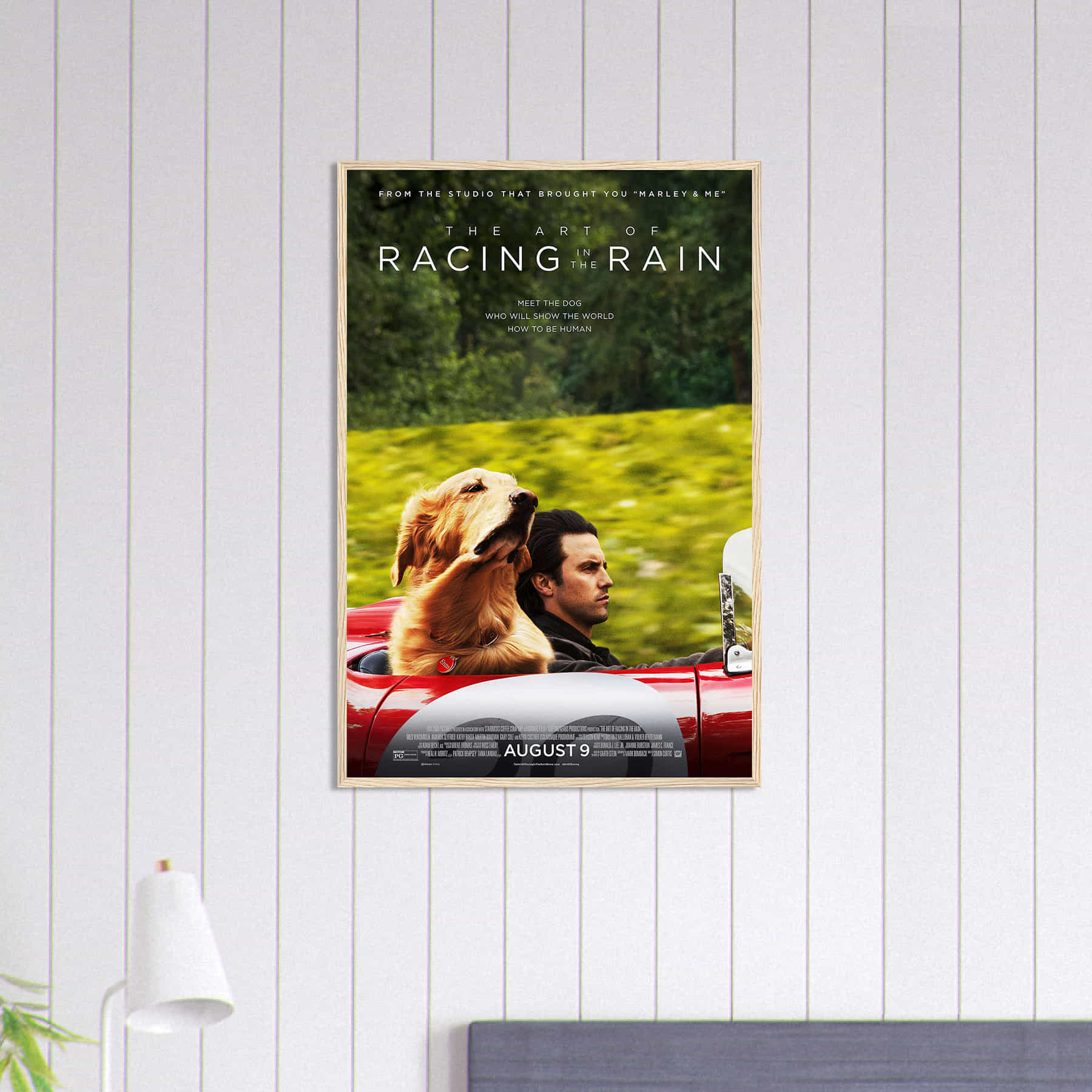 The Art of Racing in the Rain Movie Poster, Classic Movie Poster ...