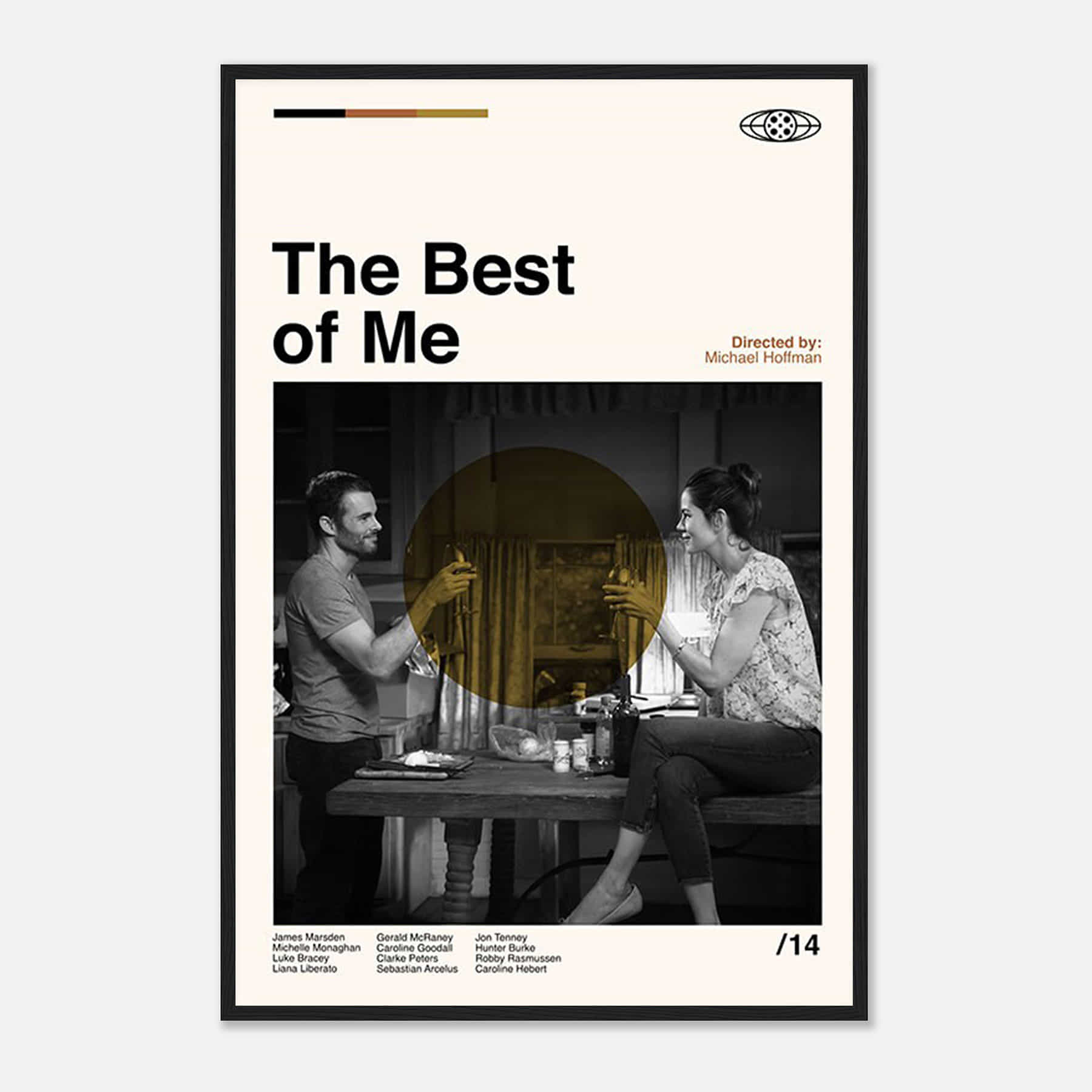The Best Of Me Poster, Michael Hoffma, Retro Movie Poster - Citiesbox