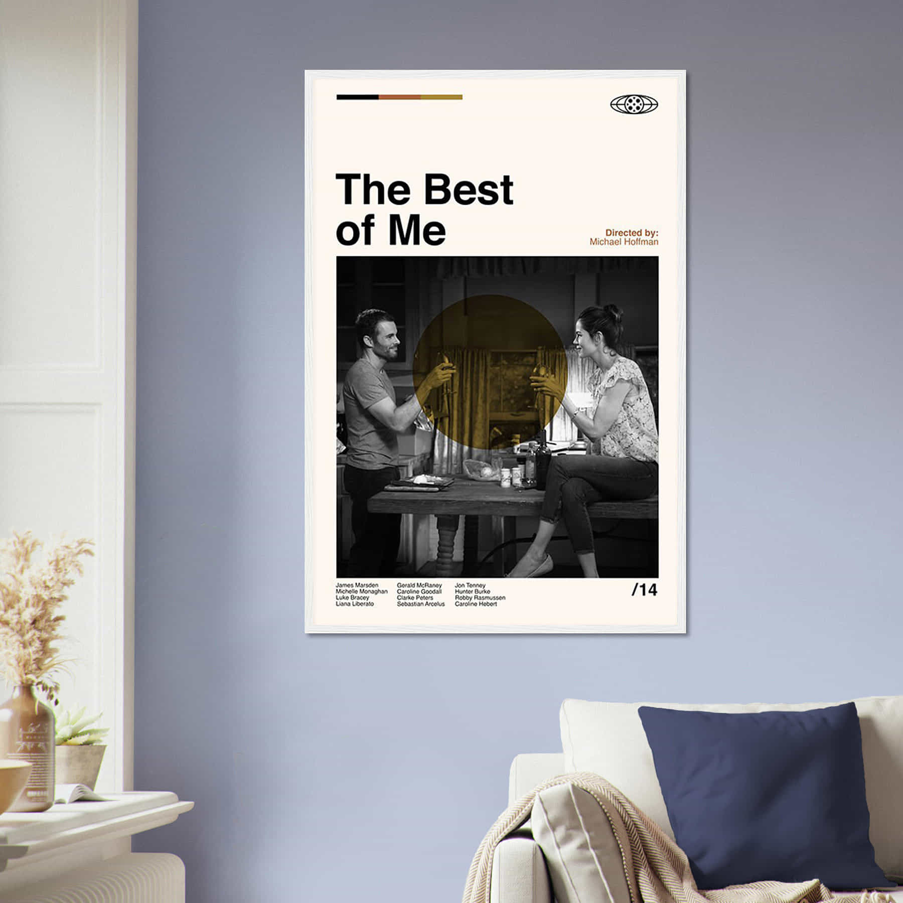 The Best Of Me Poster, Michael Hoffma, Retro Movie Poster - Citiesbox