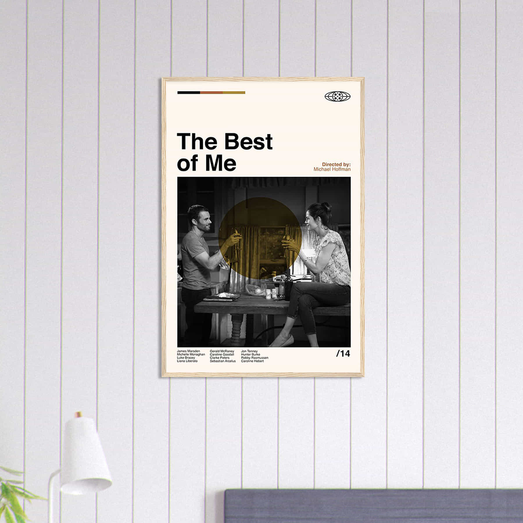 The Best Of Me Poster, Michael Hoffma, Retro Movie Poster - Citiesbox