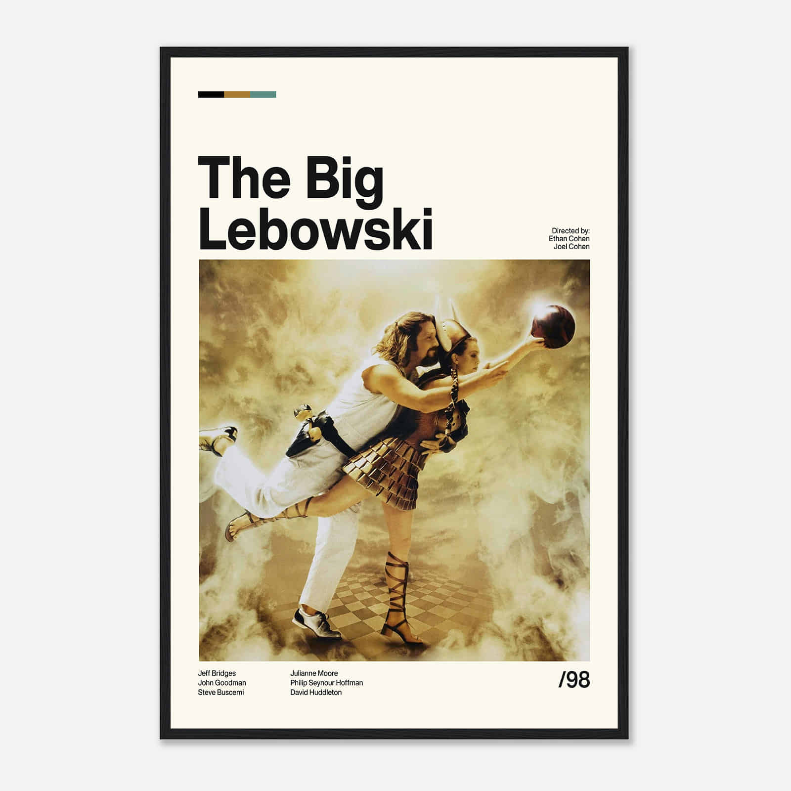 The Big Lebowski Movie Poster, The Big Lebowski Poster, Wall Art Film ...