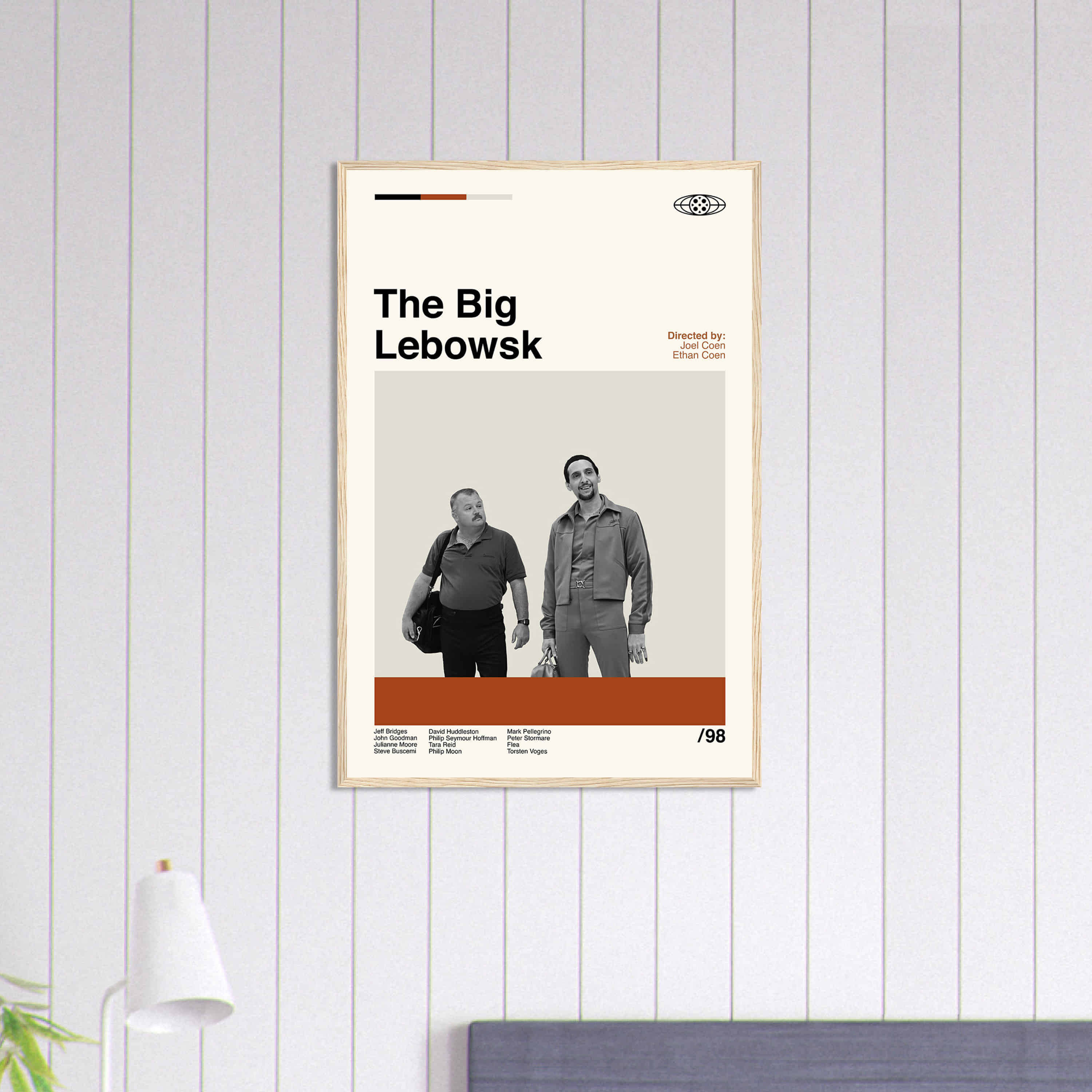 The Big Lebowski Movie Poster, The Big Lebowski Print, Wall Art - Citiesbox