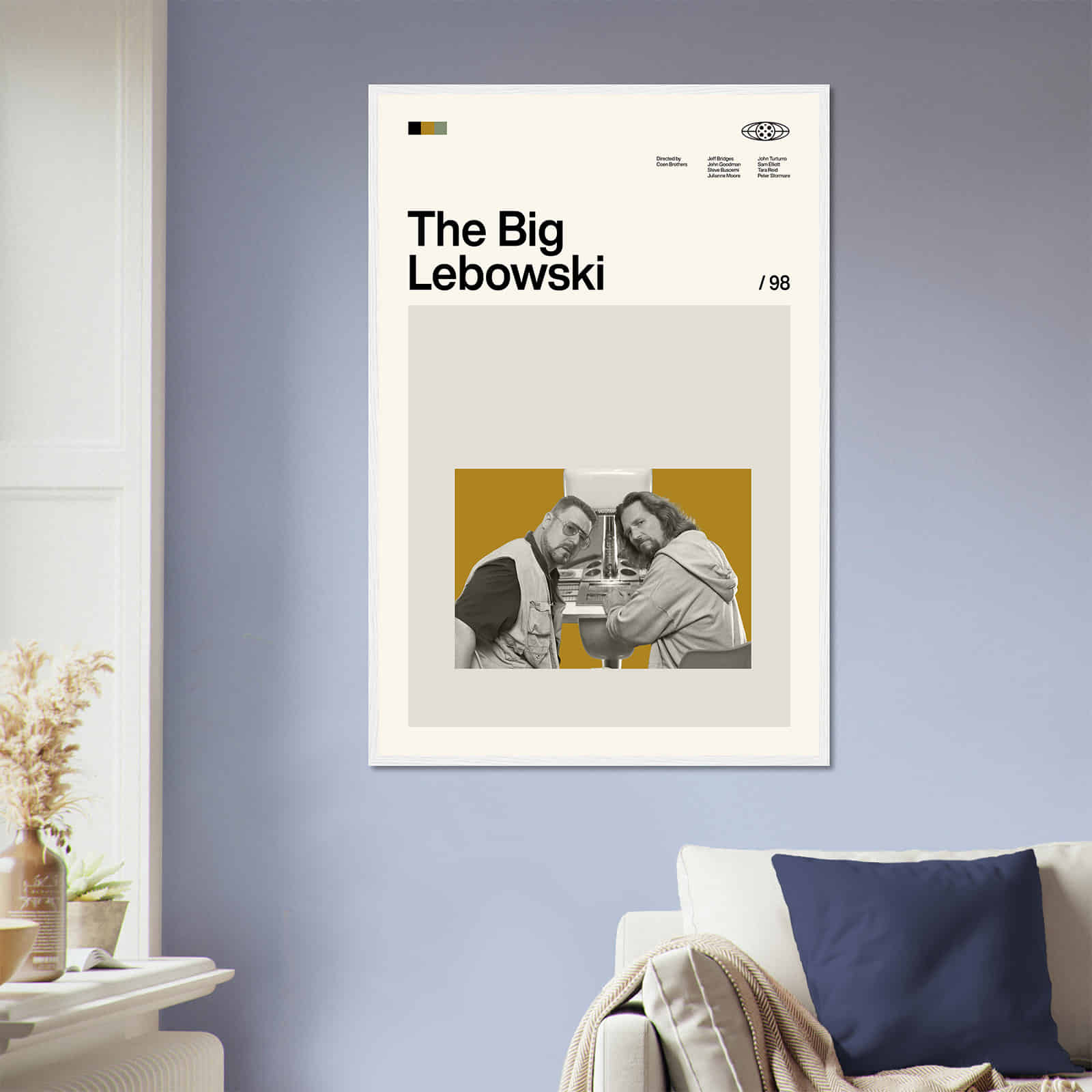 The Big Lebowski Movie, The Big Lebowski Poster, The Big Lebowski Retro ...
