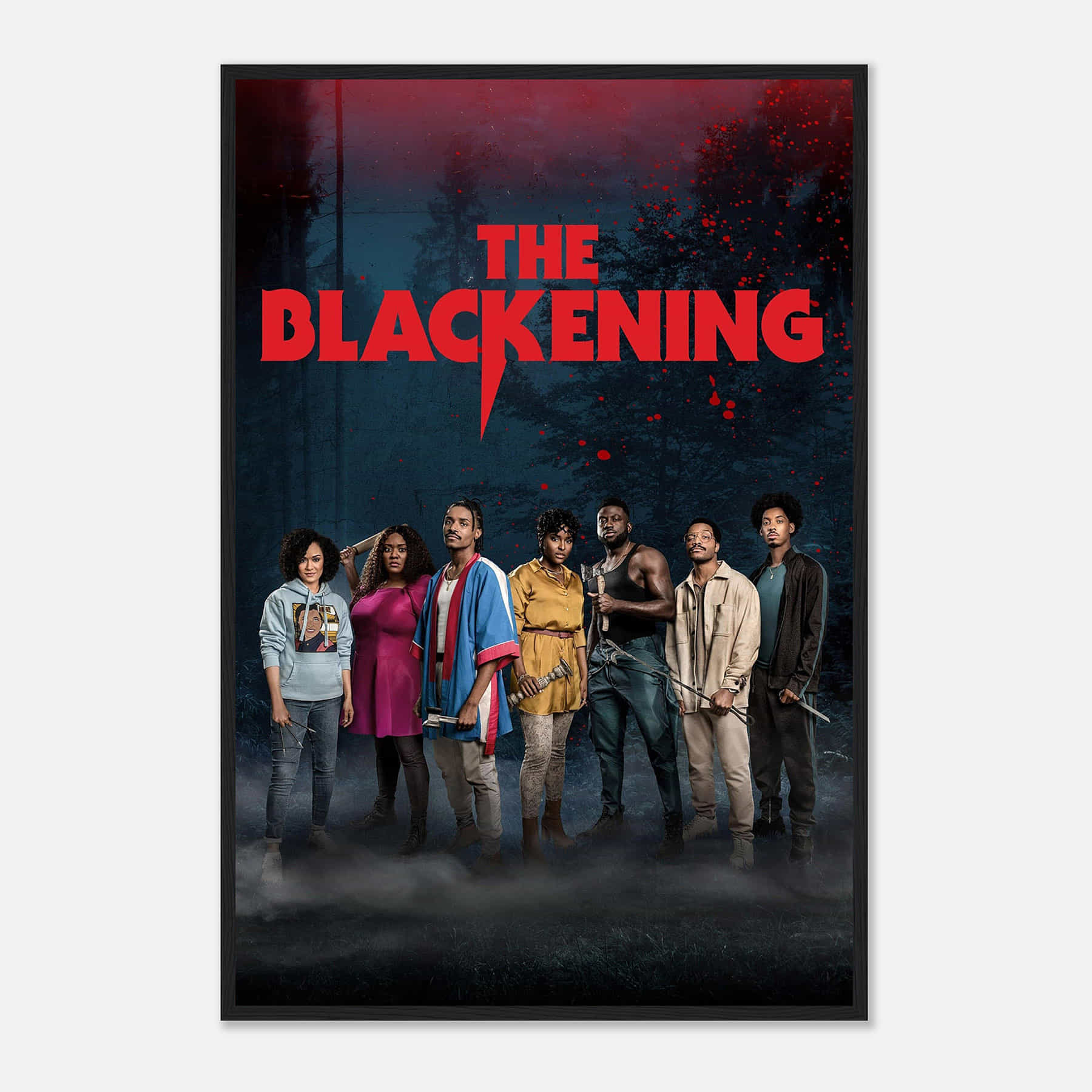 The Blackening (2023) Movie Poster, The Blackening Classic Vintage ...