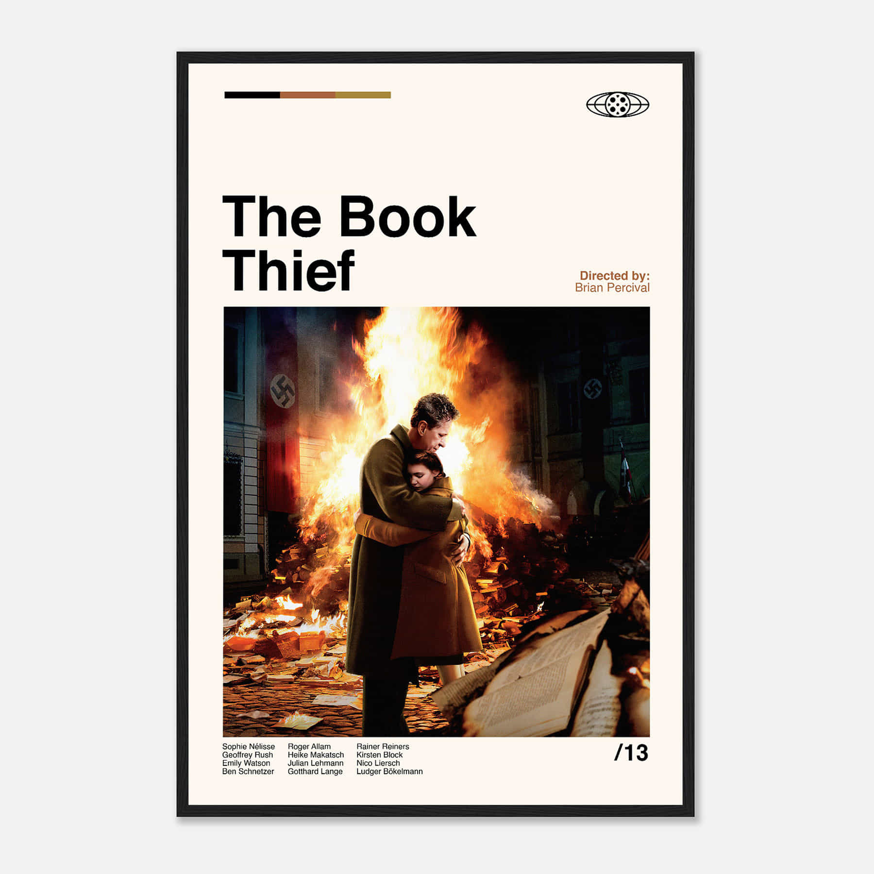 The Book Thief Poster, The Book Thief Movie, Retro Movie Poster DS2 ...