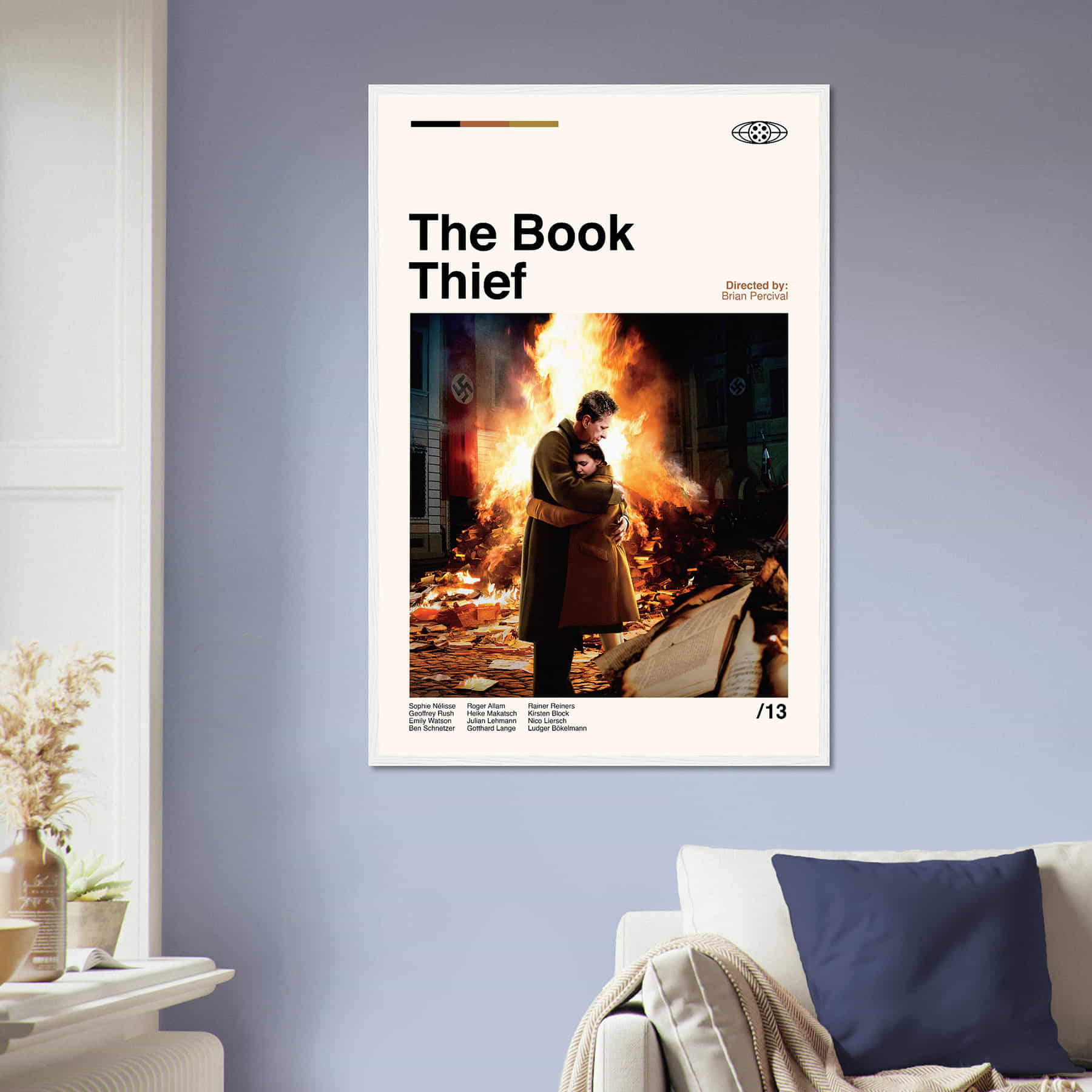 The Book Thief Poster, The Book Thief Movie, Retro Movie Poster DS2 ...