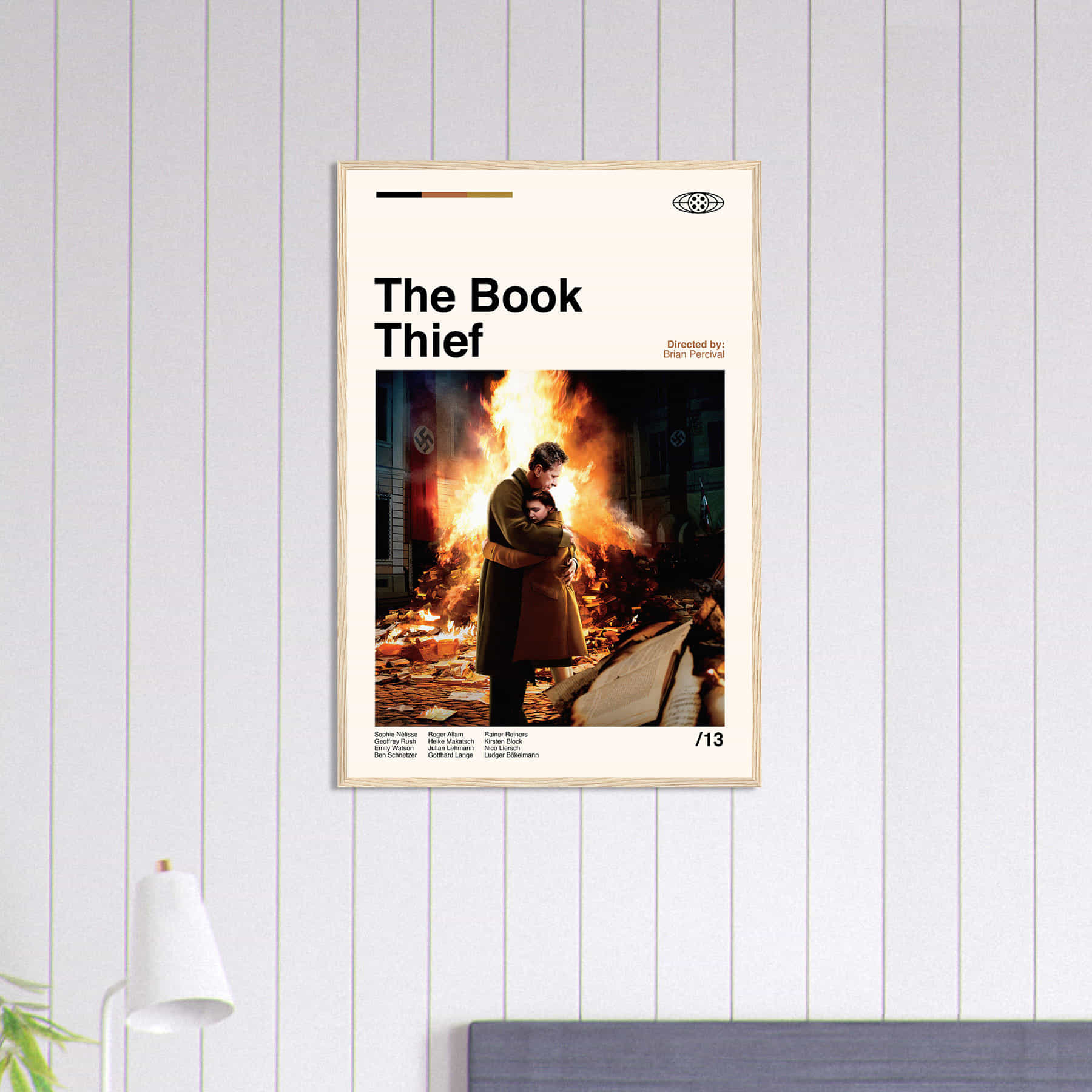 The Book Thief Poster, The Book Thief Movie, Retro Movie Poster DS2 ...
