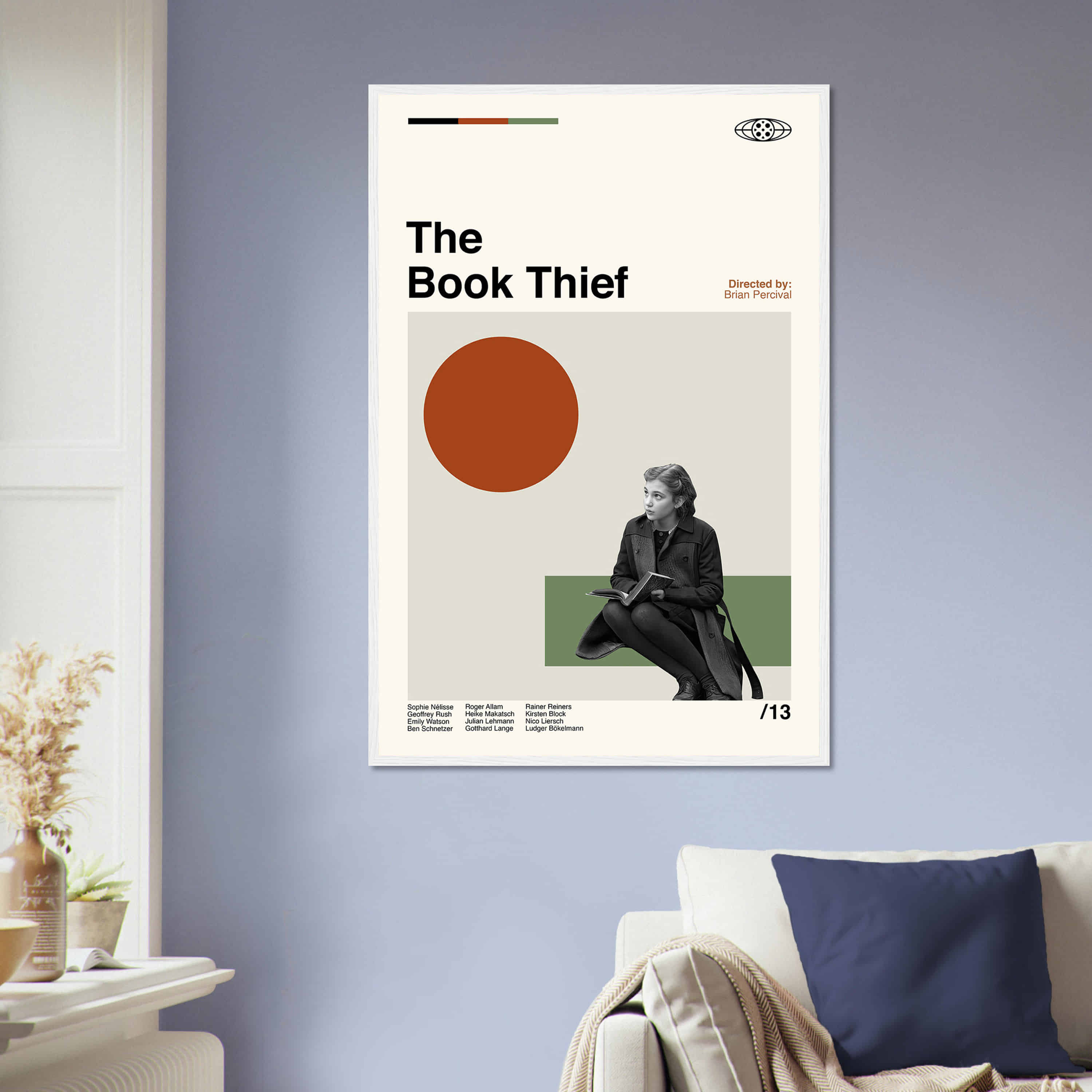 The Book Thief Poster, The Book Thief Movie, Retro Movie Poster - Citiesbox