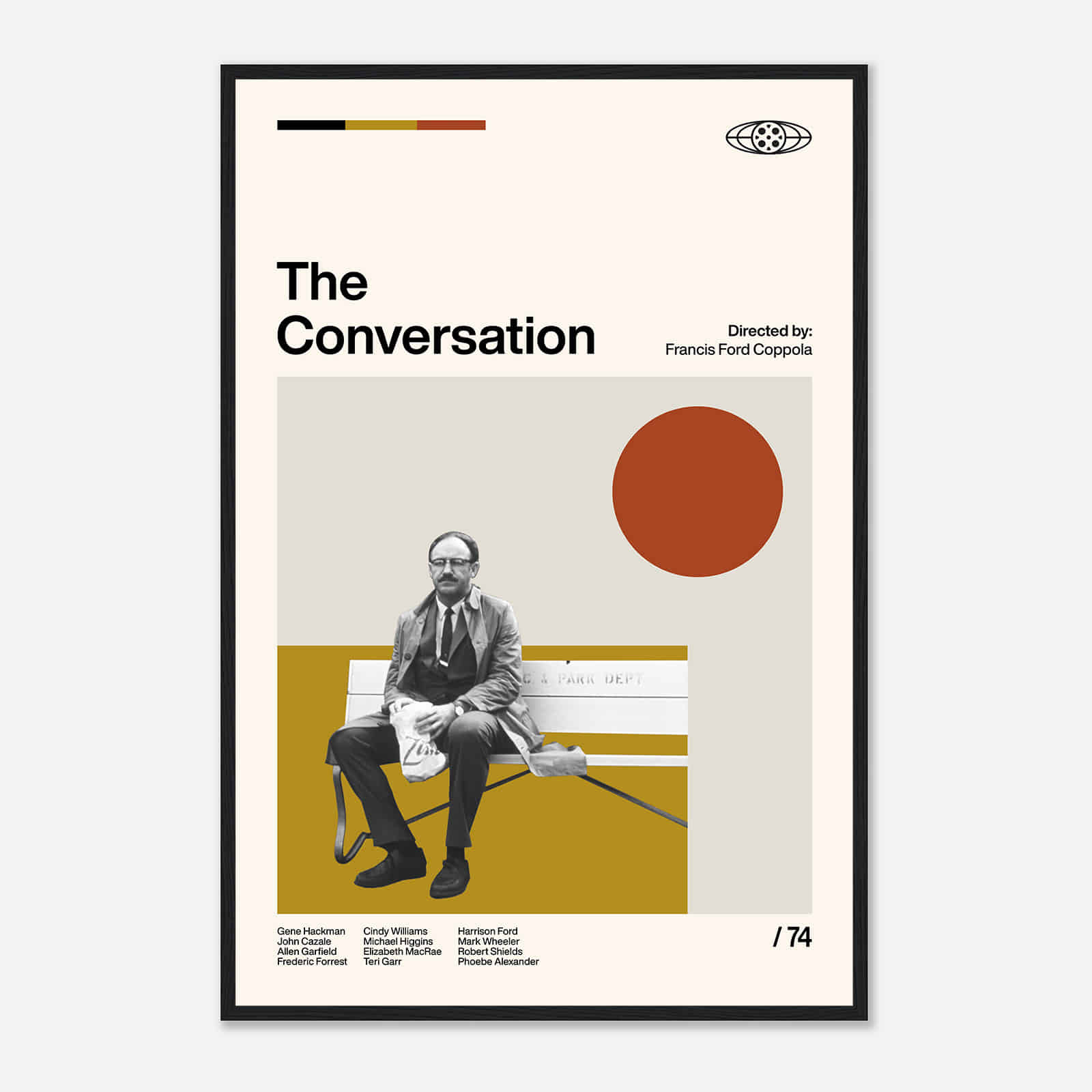 The Conversation Movie Poster, The Conversation Print, Minimalist Movie ...
