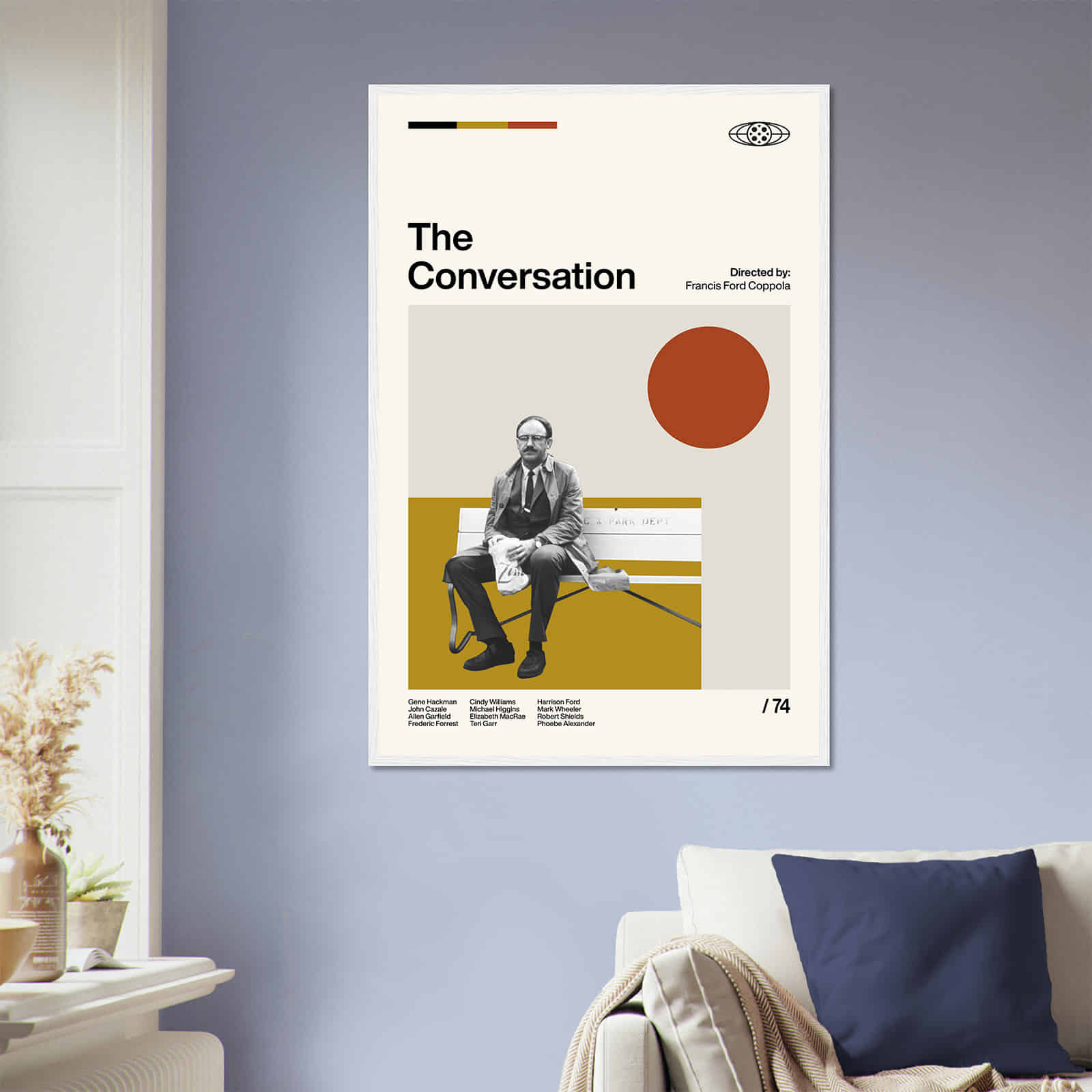 The Conversation Movie Poster, The Conversation Print, Minimalist Movie ...