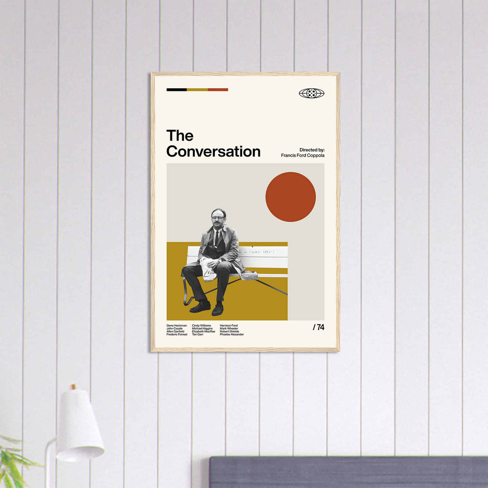 The Conversation Movie Poster, The Conversation Print, Minimalist Movie ...