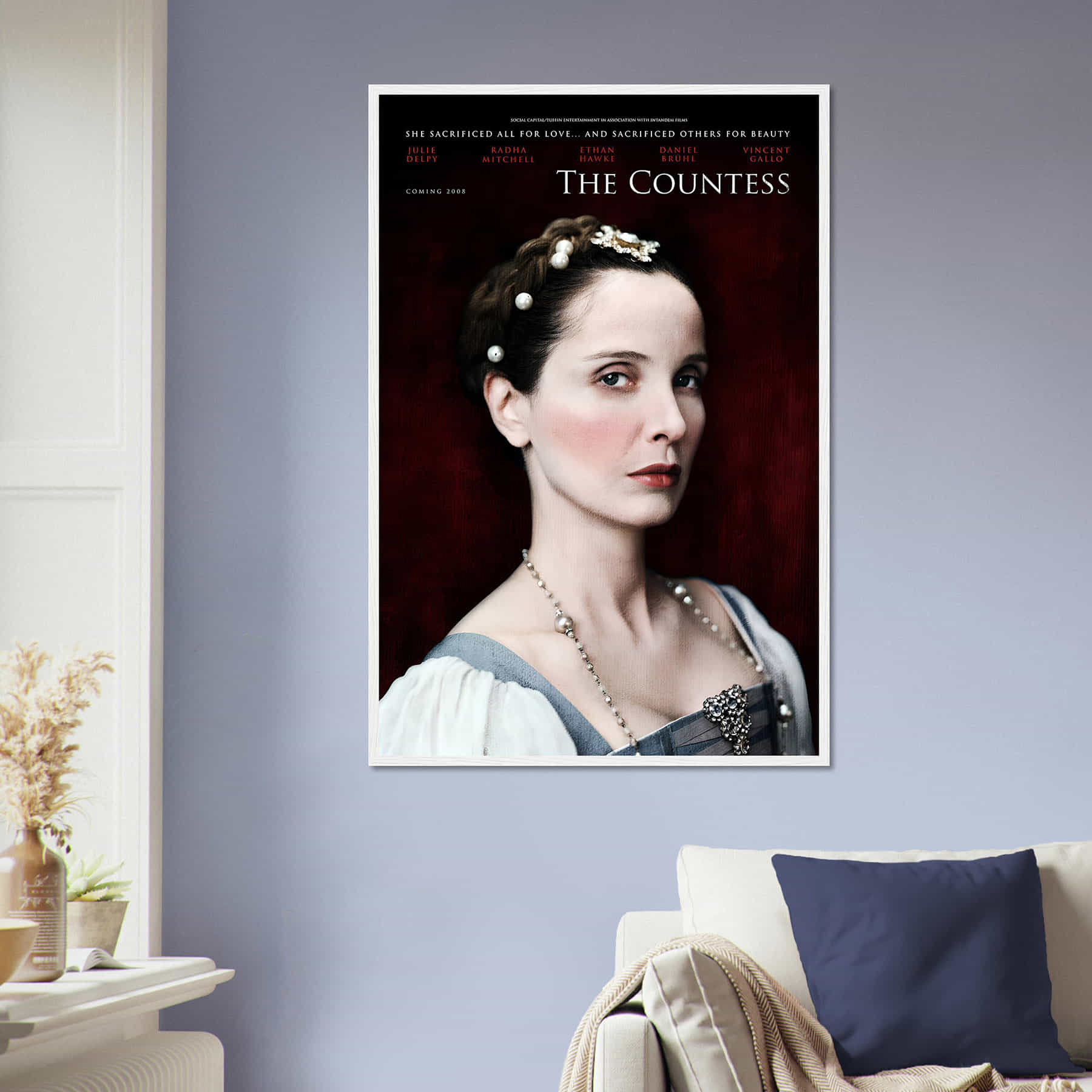 The Countess Movie Poster, Julie Delpy Classic Movie Poster, High ...