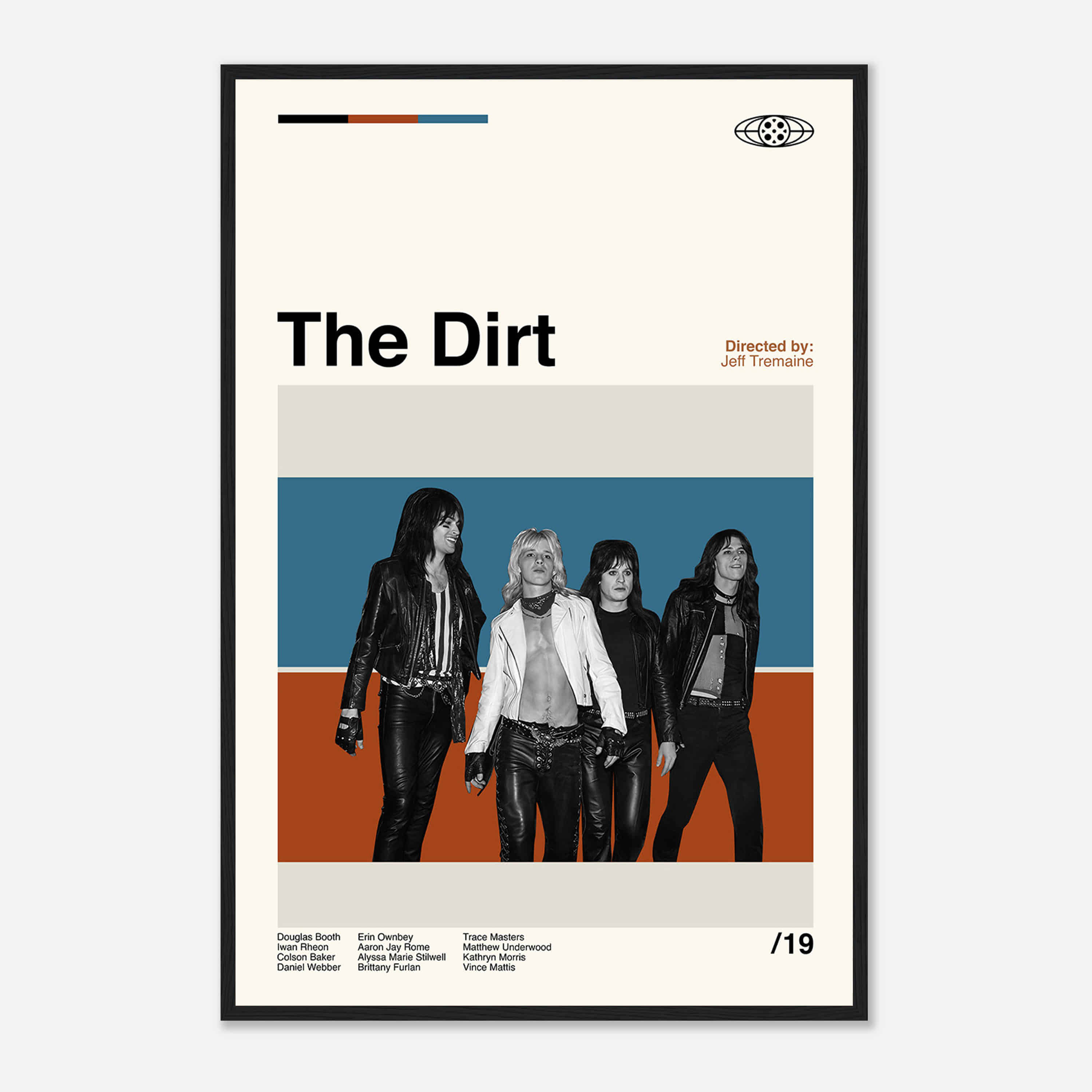 The Dirt Poster, Jeff Tremaine, Minimalist Movie Poster - Citiesbox