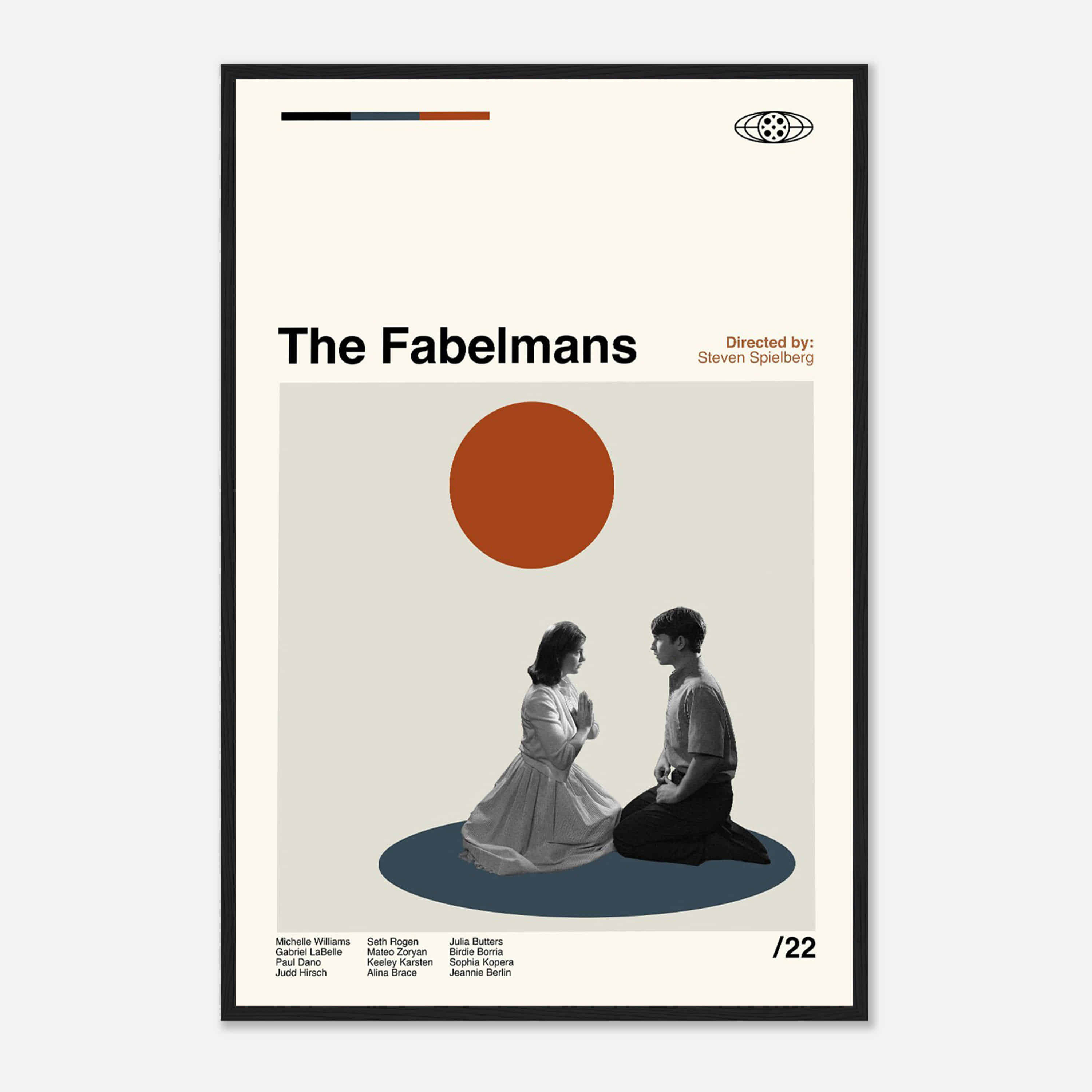 The Fabelmans Poster, Steven Spielber, Vintage Movie Poster - Citiesbox