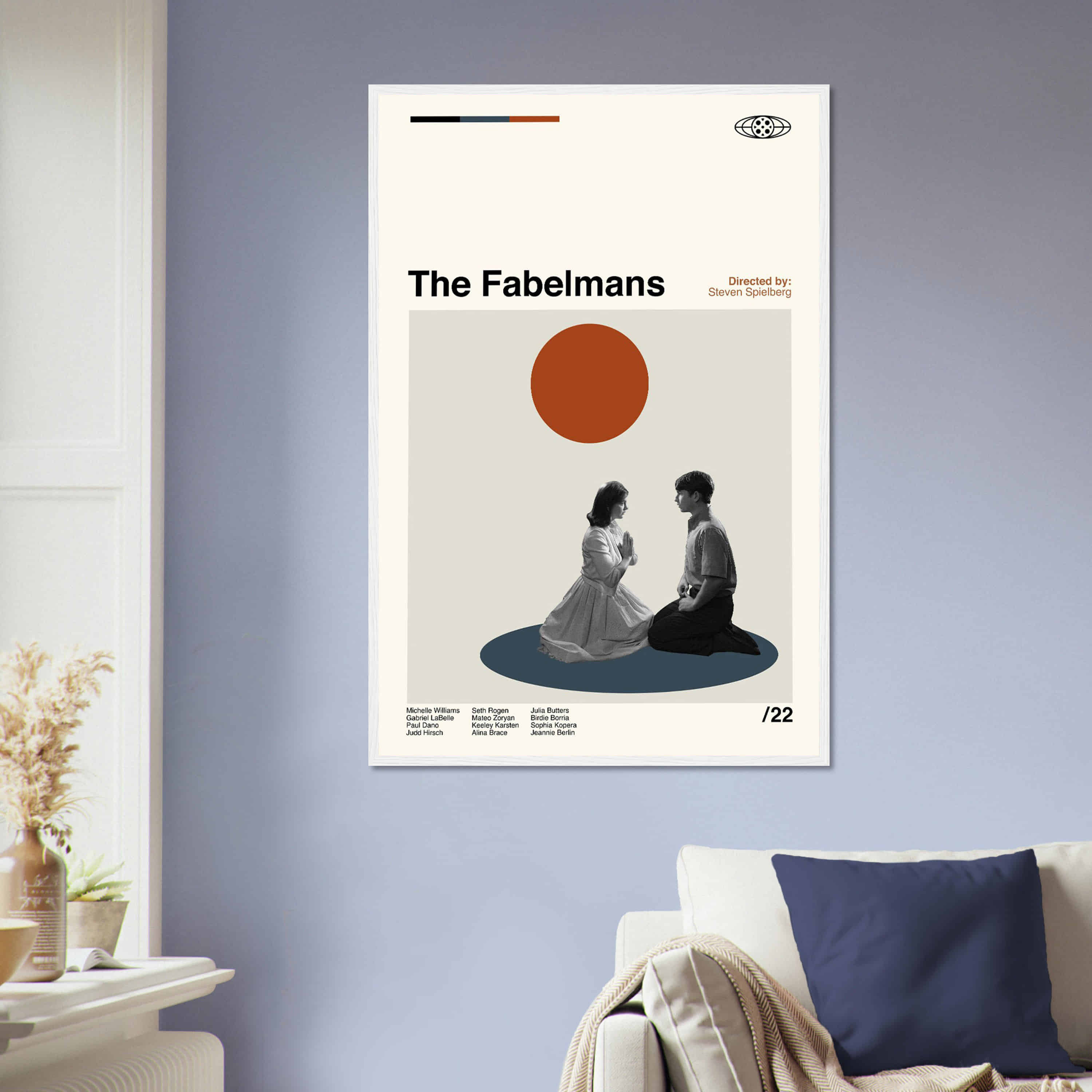The Fabelmans Poster, Steven Spielber, Vintage Movie Poster - Citiesbox