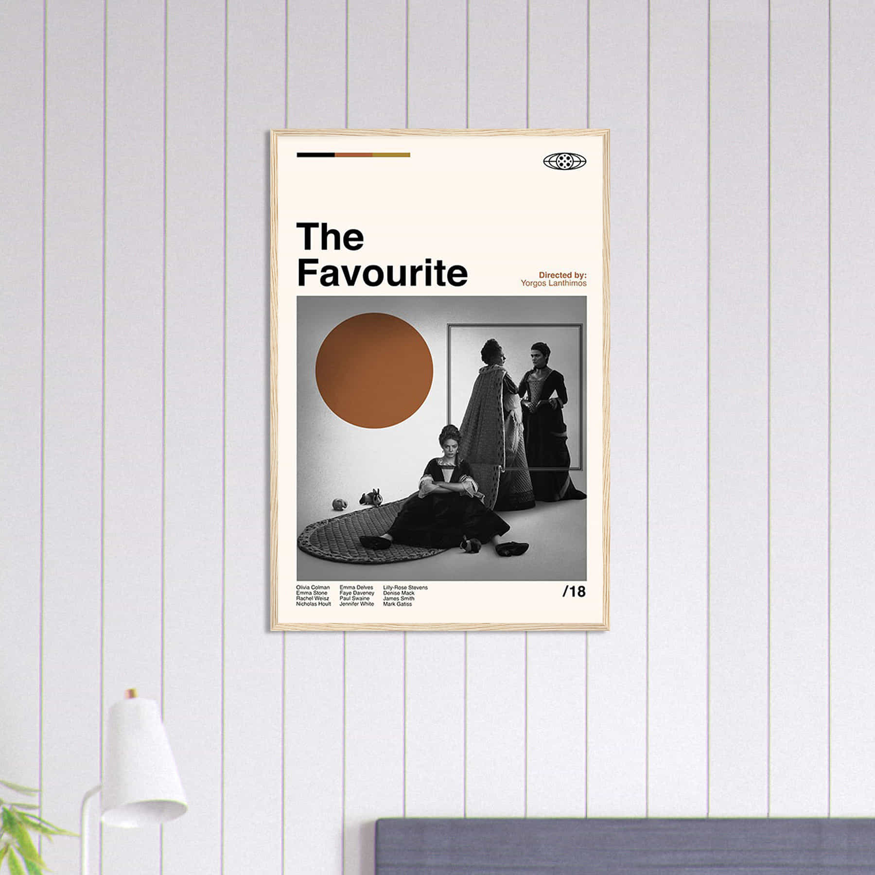 The Favourite Movie Poster, Minimalist Movie Poster, Vintage Retro Art ...