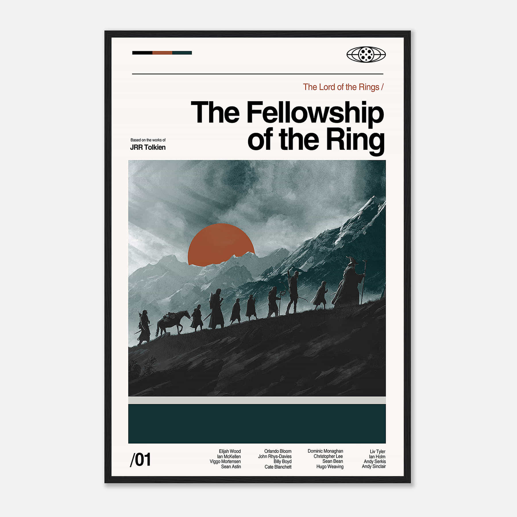 The Fellowship Of The Ring Movie Poster, The Fellowship Of The Ring ...