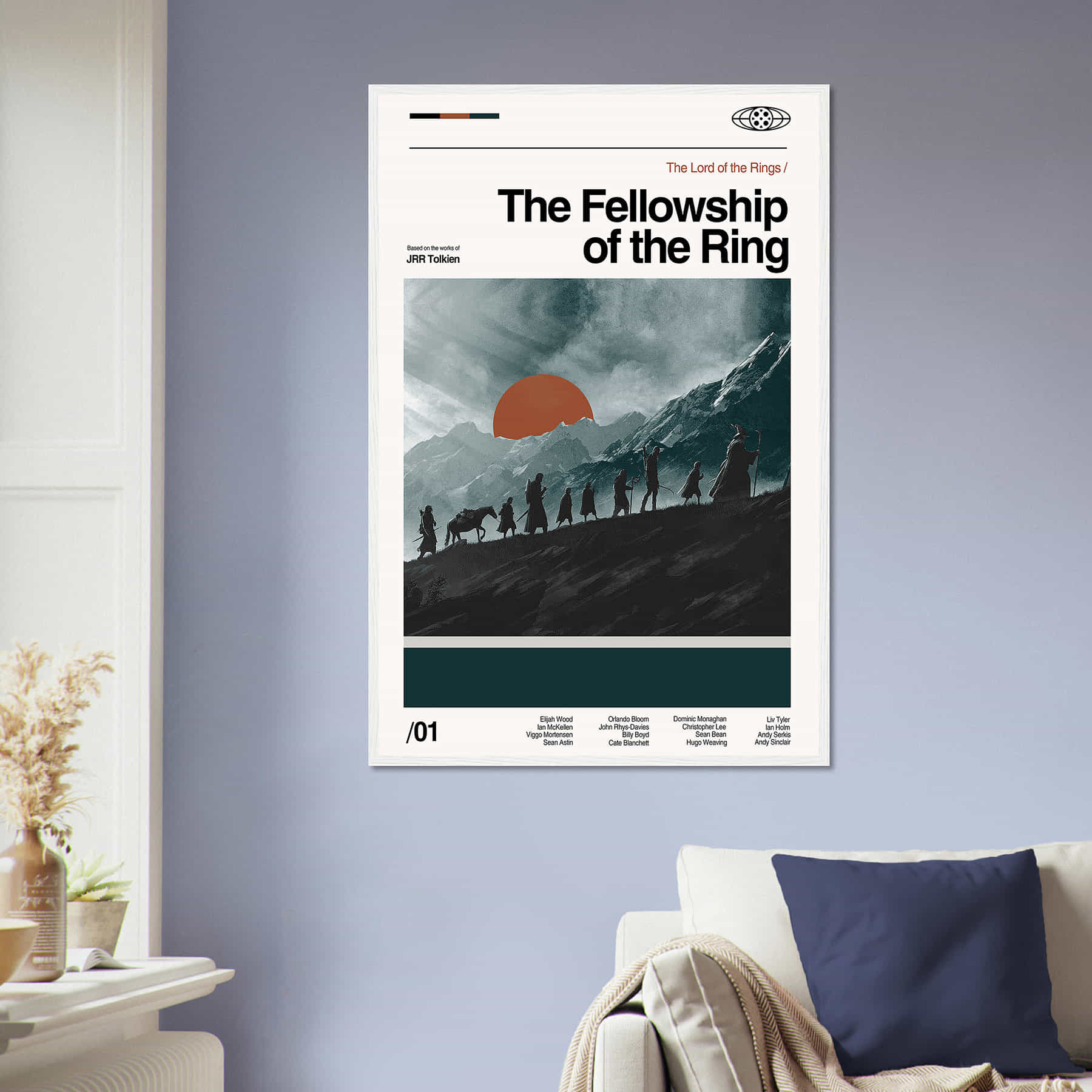 The Fellowship Of The Ring Movie Poster, The Fellowship Of The Ring ...