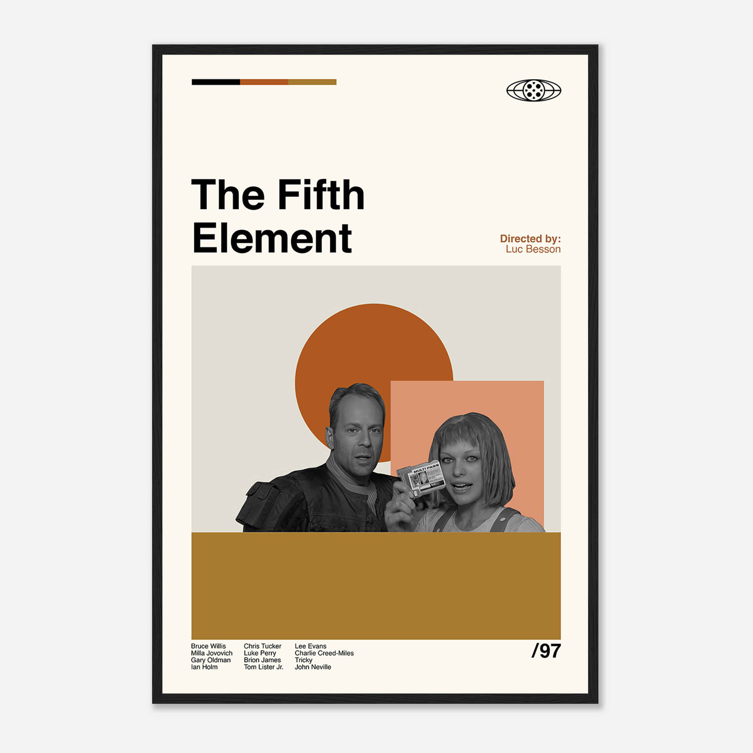 The Fifth Element Movie Poster, The Fifth Element Print, Wall Art ...