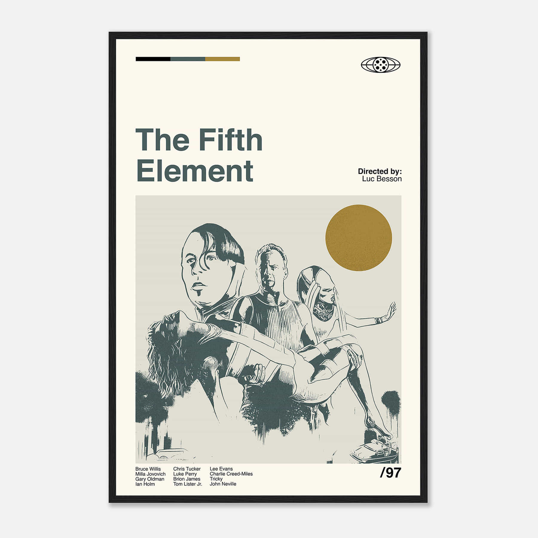 The Fifth Element Movie Poster, The Fifth Element Project Print, Wall ...