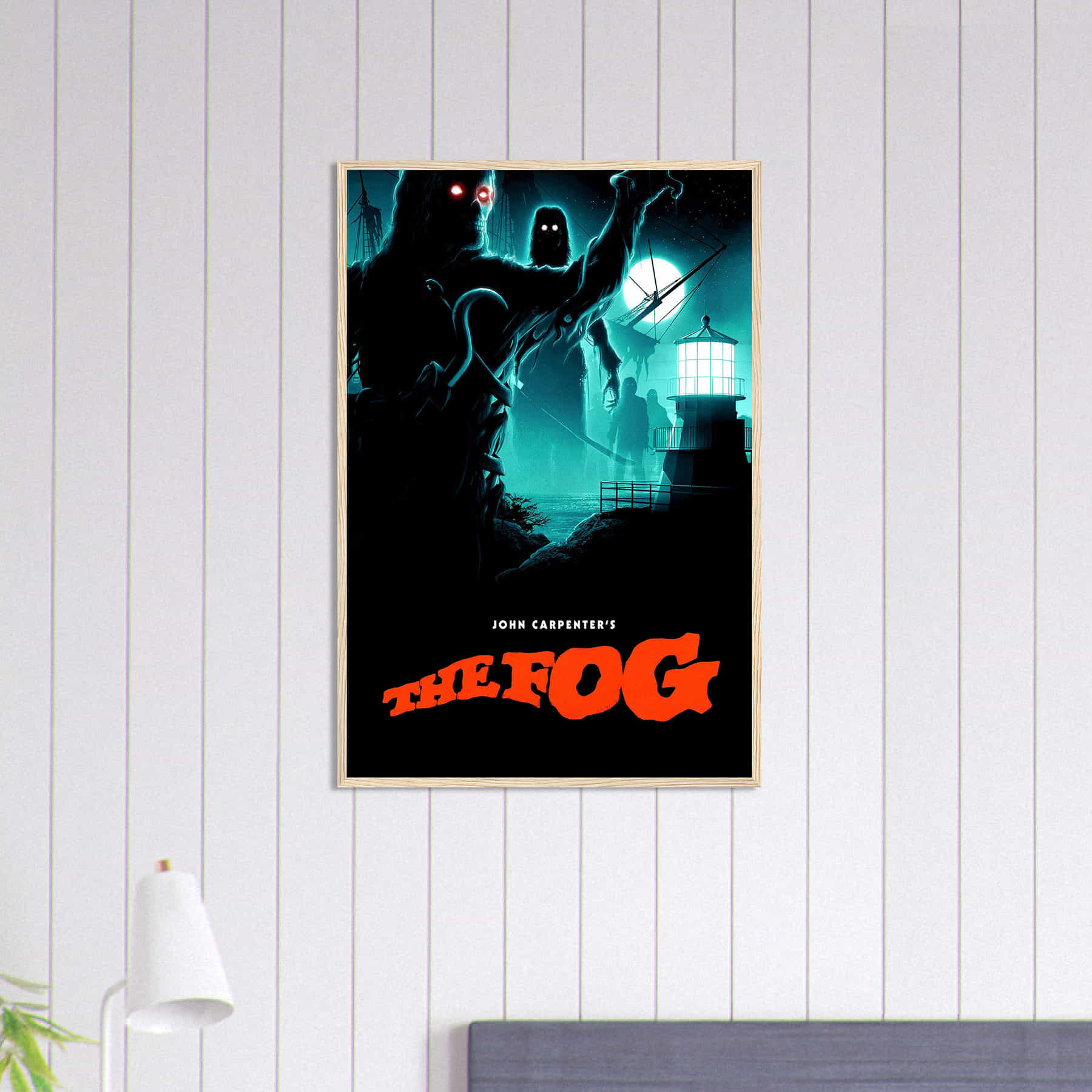 The Fog John Carpenter Jamie Lee Curtis Horror Movie Poster, Classic ...