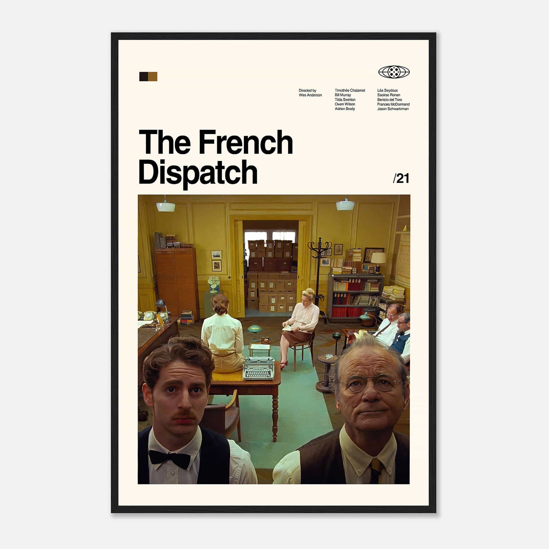 The French Dispatch Movie Poster, The French Dispatch Vintage, Vintage ...