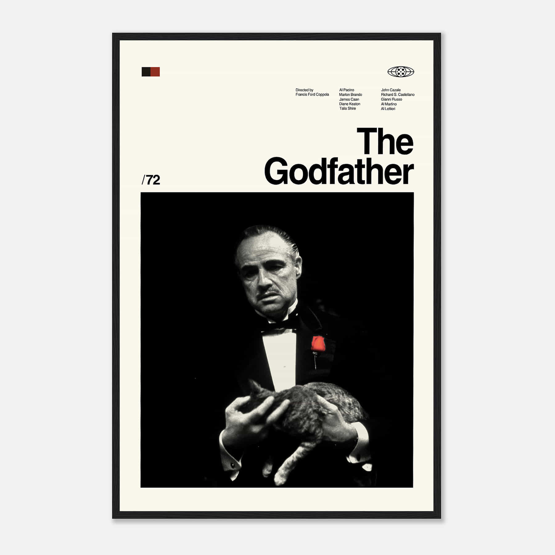 The Godfather Movie Poster, The Godfather Print, Wall Art DS2 - Citiesbox