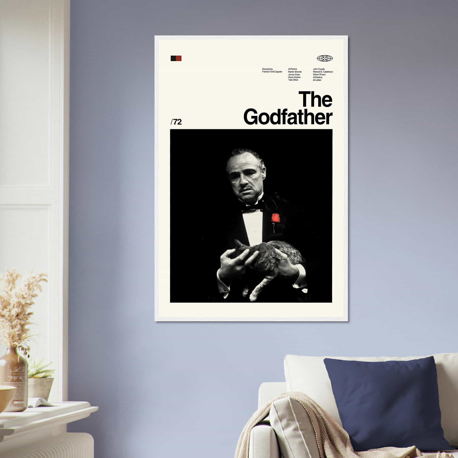 The Godfather Movie Poster, The Godfather Print, Wall Art DS2 - Citiesbox