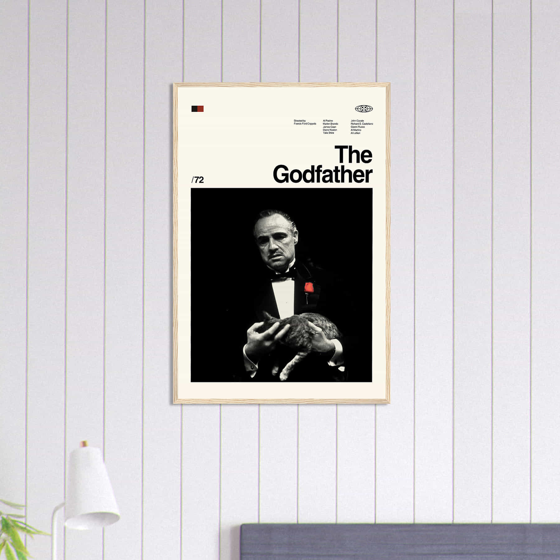 The Godfather Movie Poster, The Godfather Print, Wall Art DS2 - Citiesbox