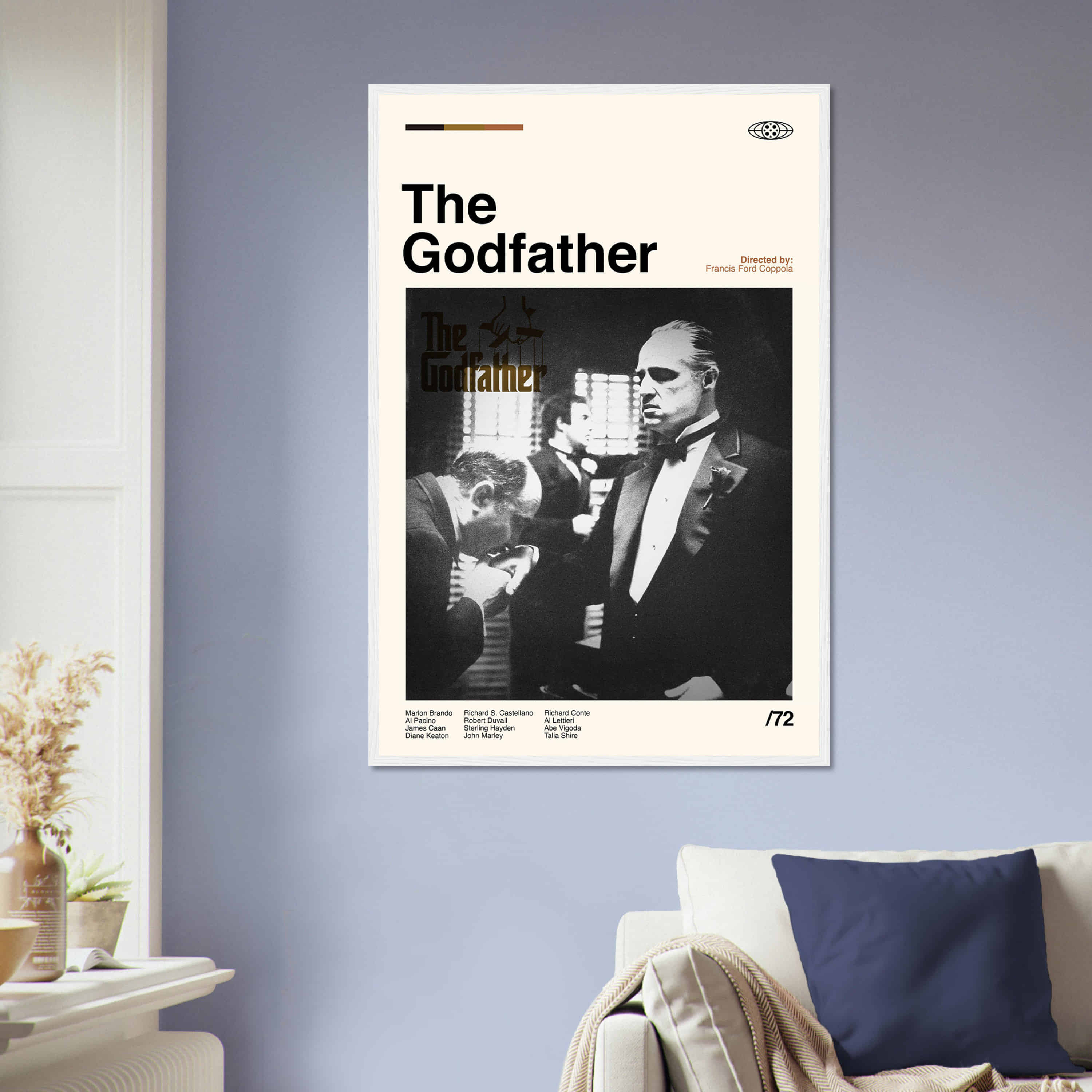 The Godfather Poster, Album Film Poster, Mid Century Art - Citiesbox