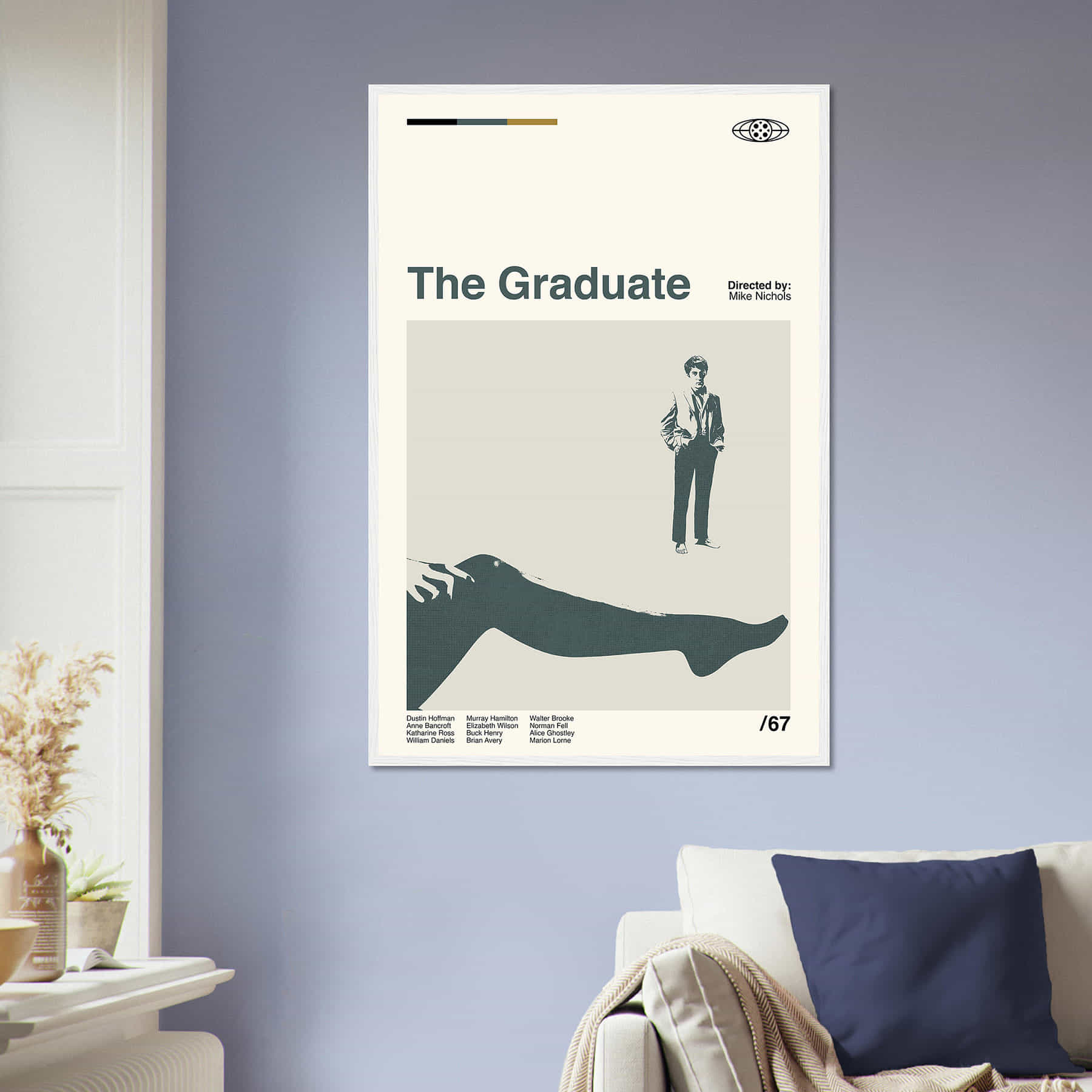 The Graduate Movie Poster, The Graduate Print, Modern Movie Poster ...