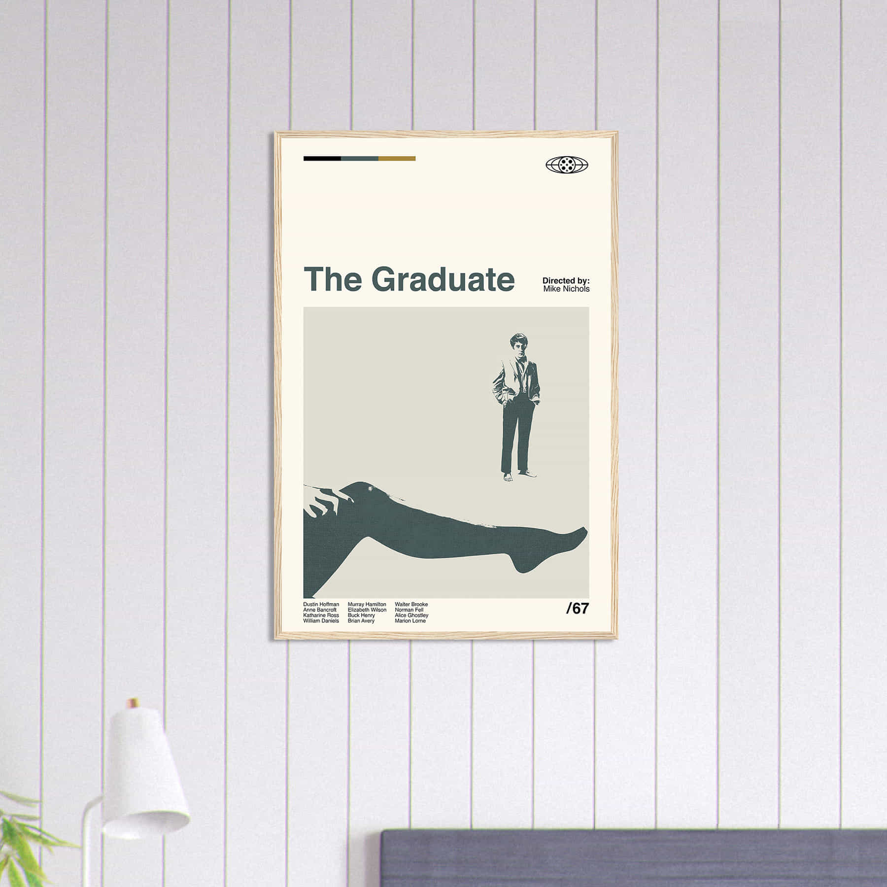 The Graduate Movie Poster, The Graduate Print, Modern Movie Poster ...