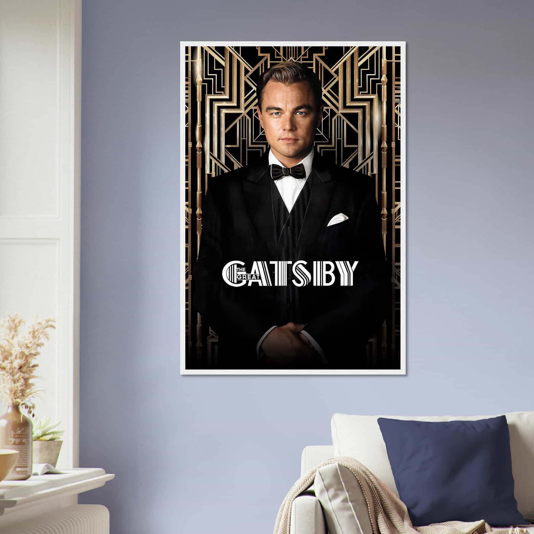 The Great Gatsby (2013) Movie Poster, Leonardo DiCaprio Classic Vintage ...