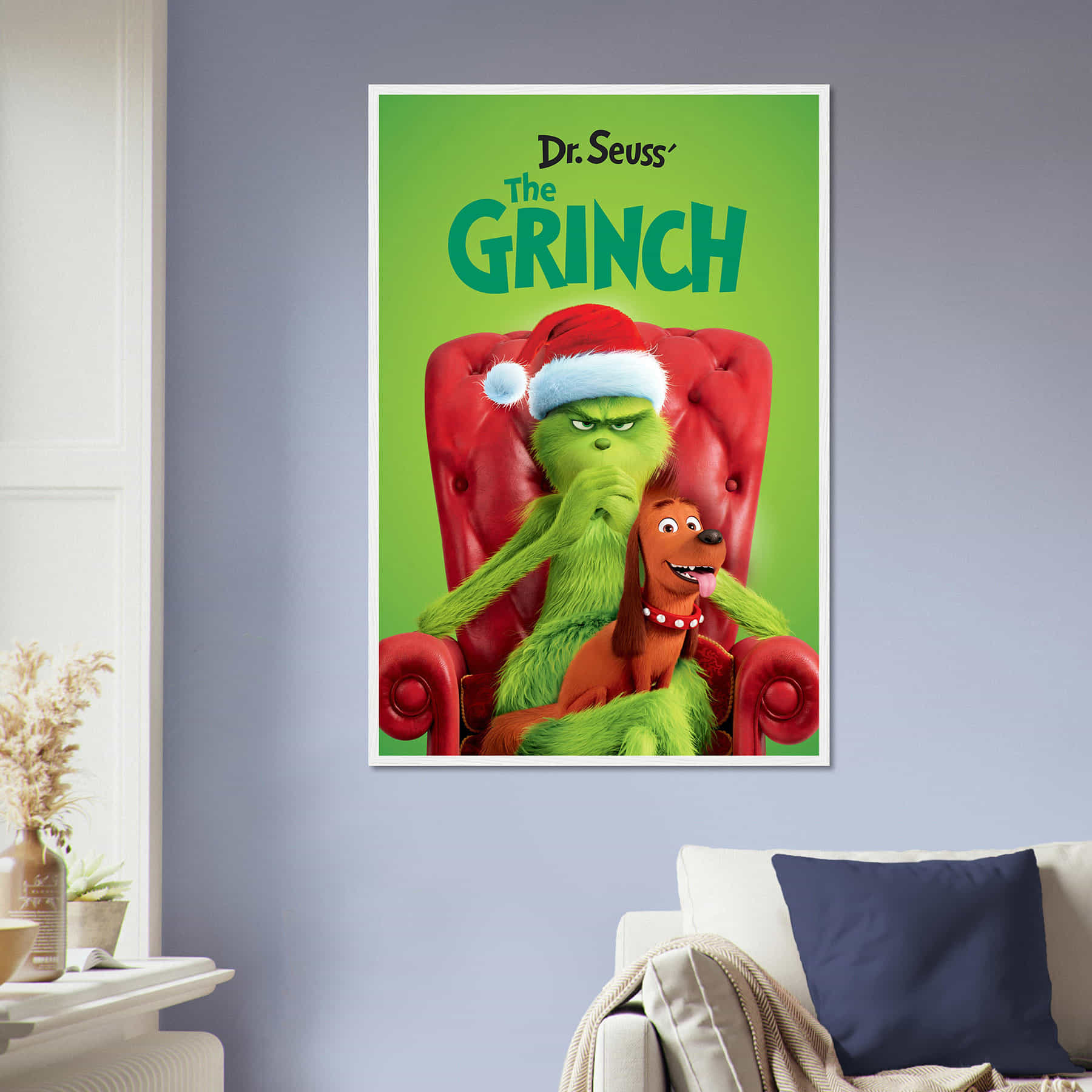 The Grinch Movie Poster, The Grinch (2018) Classic Vintage Movie Poster ...