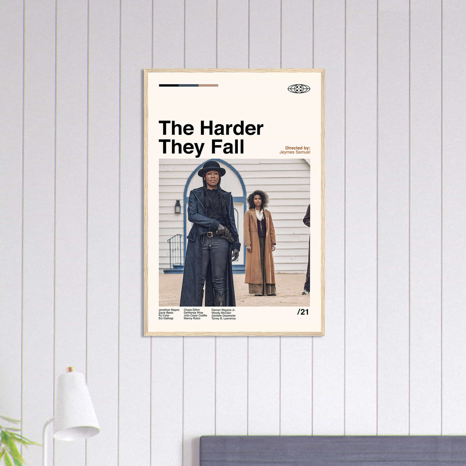 The Harder They Fall Movie Poster, The Harder They Fall Print, Wall Art ...