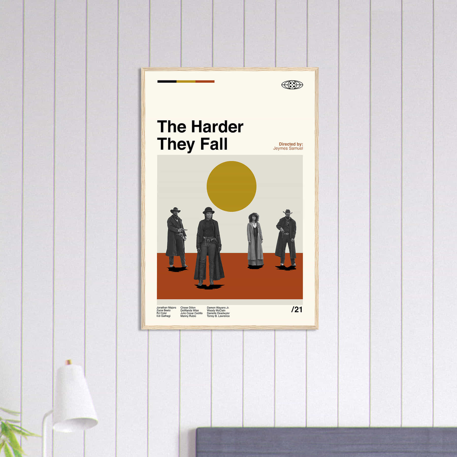 The Harder They Fall Poster, Jeymes Samuel, Retro Movie Poster - Citiesbox