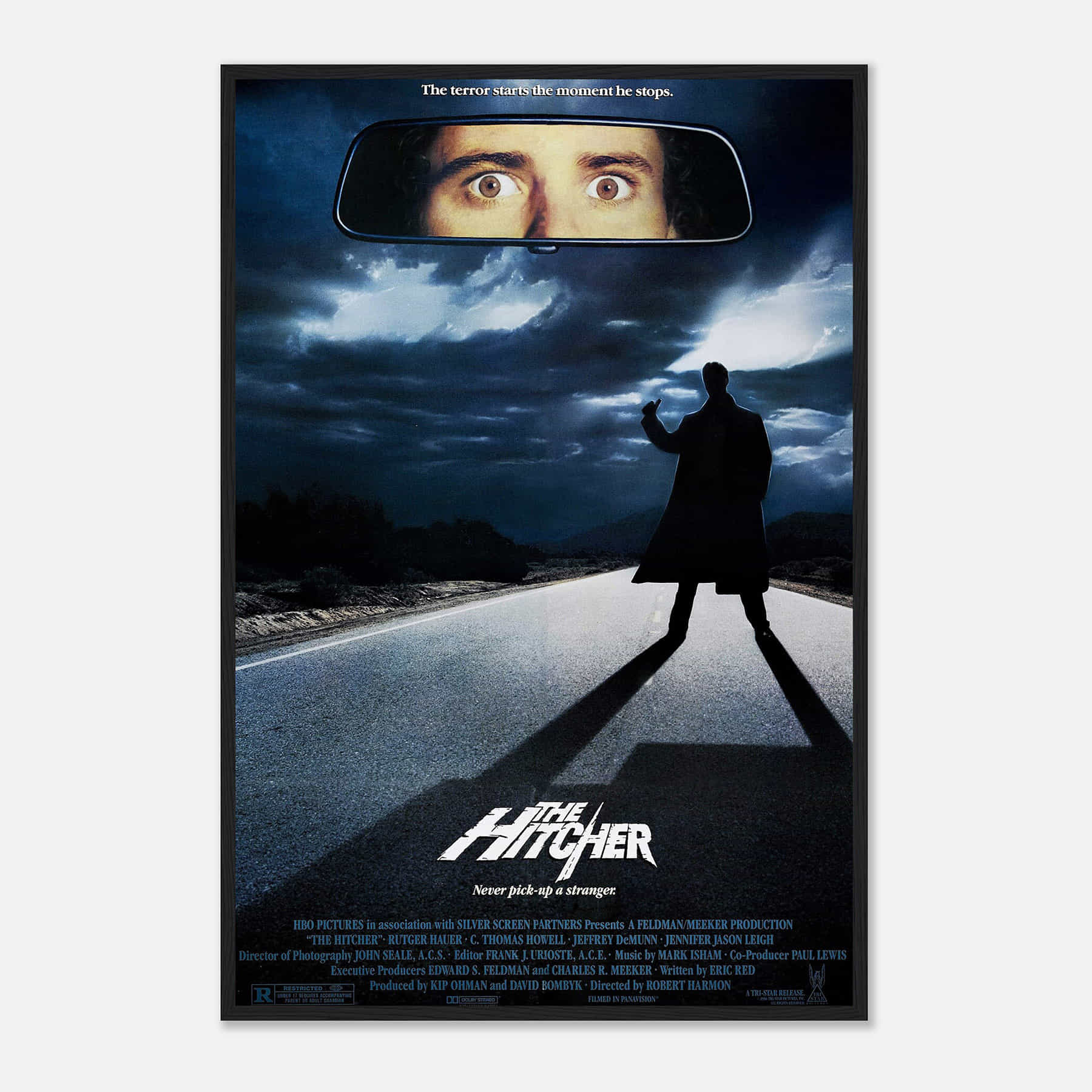 The Hitcher Movie Poster, Classic Movie The Hitcher Poster - Citiesbox