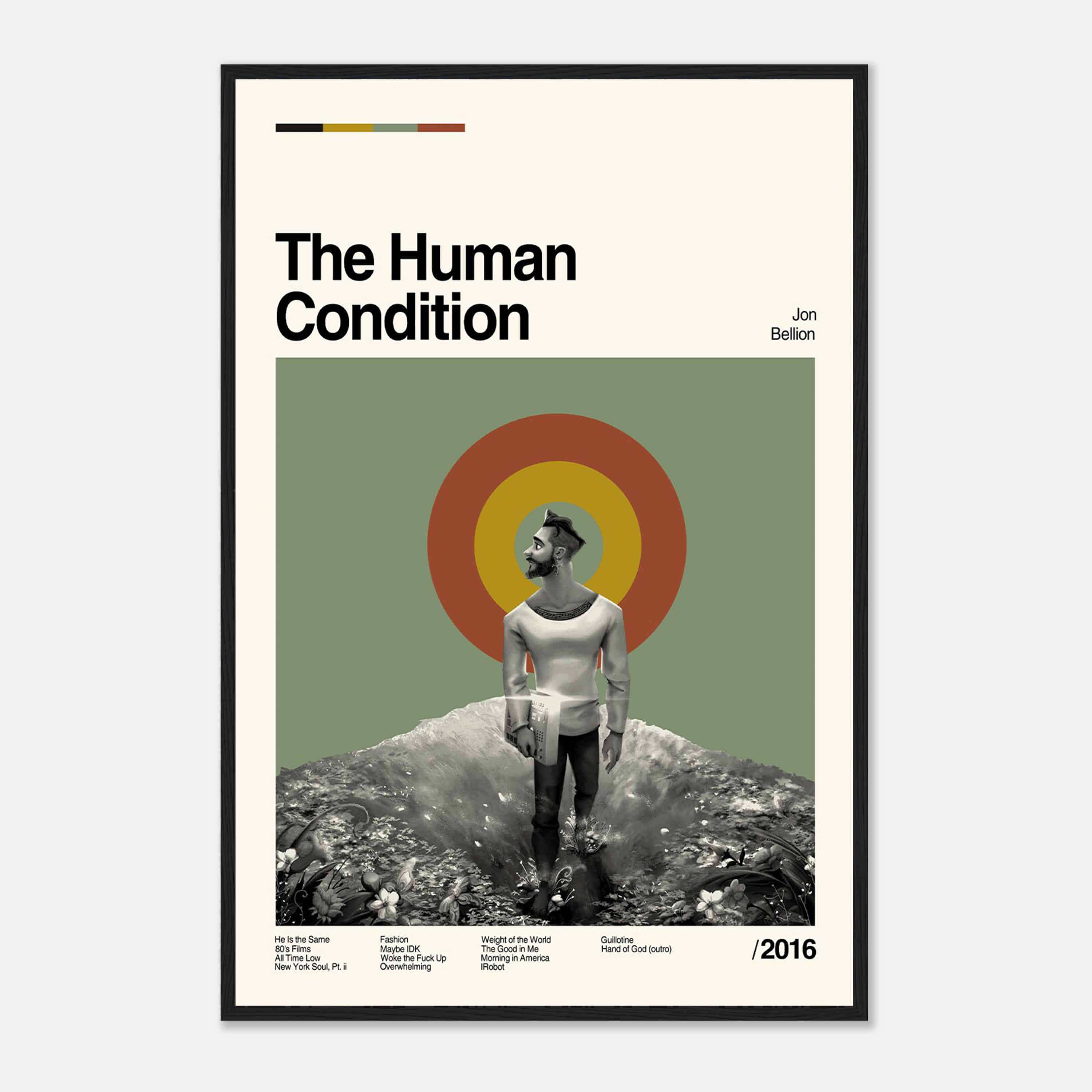The Human Condition Poster, Jon Bellion Movie, Jon Bellion Film - Citiesbox