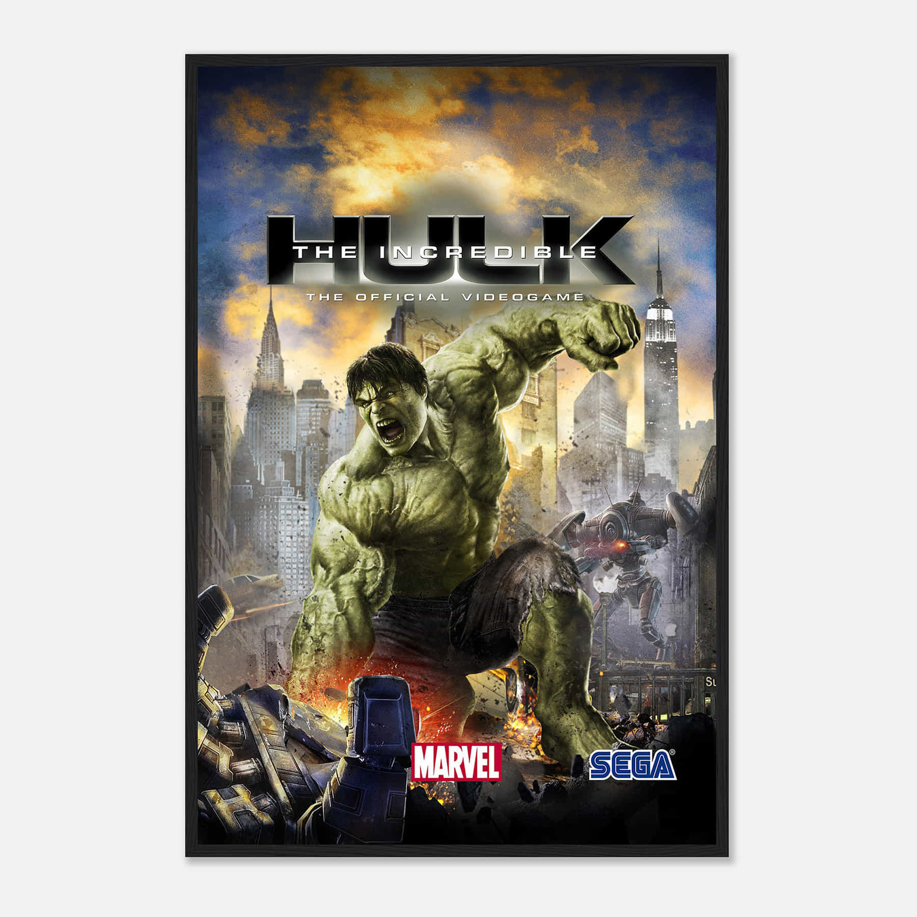The Incredible Hulk Movie Poster, Classic Vintage Movie Poster, Edward Norton Classic Movies ...