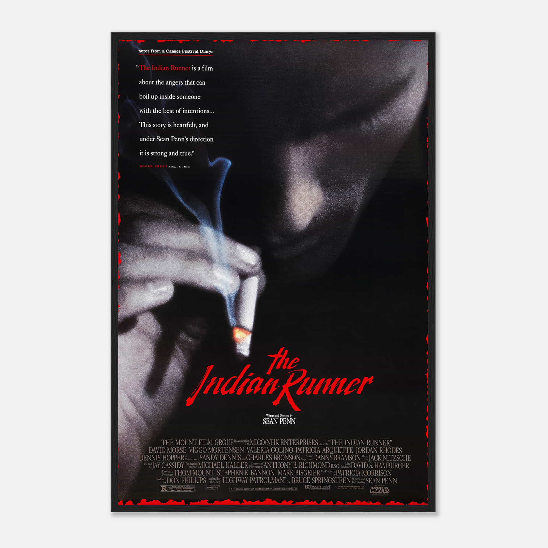 The Indian Runner Movie Poster, The Indian Runner (1991) Classic ...