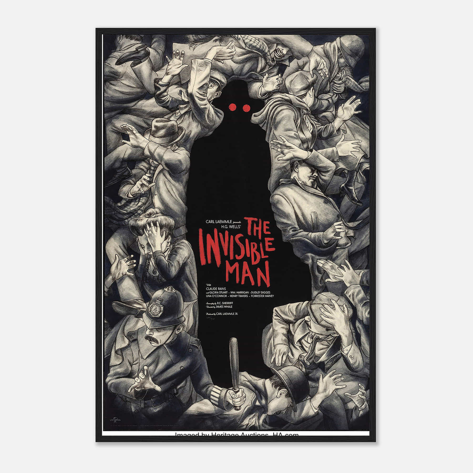 The Invisible Man Movie Poster, The Invisible Man (1933) Classic ...