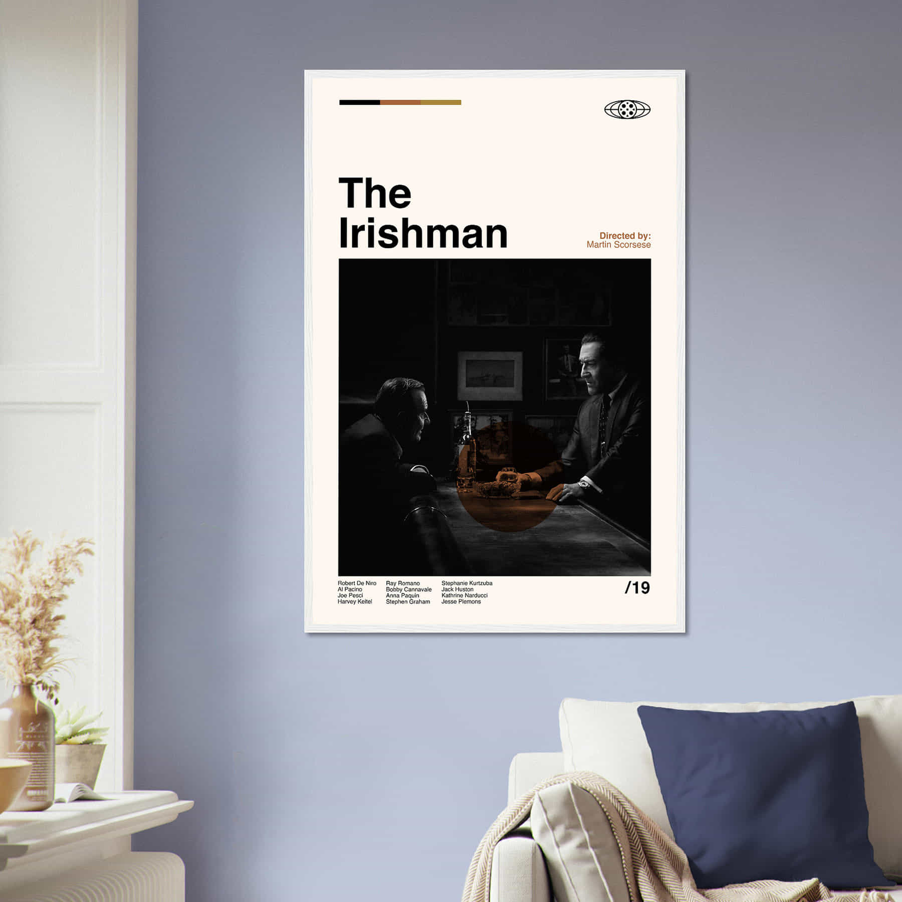 The Irishman Movie Poster, The Irishman Poster, Minimalist Movie Poster ...