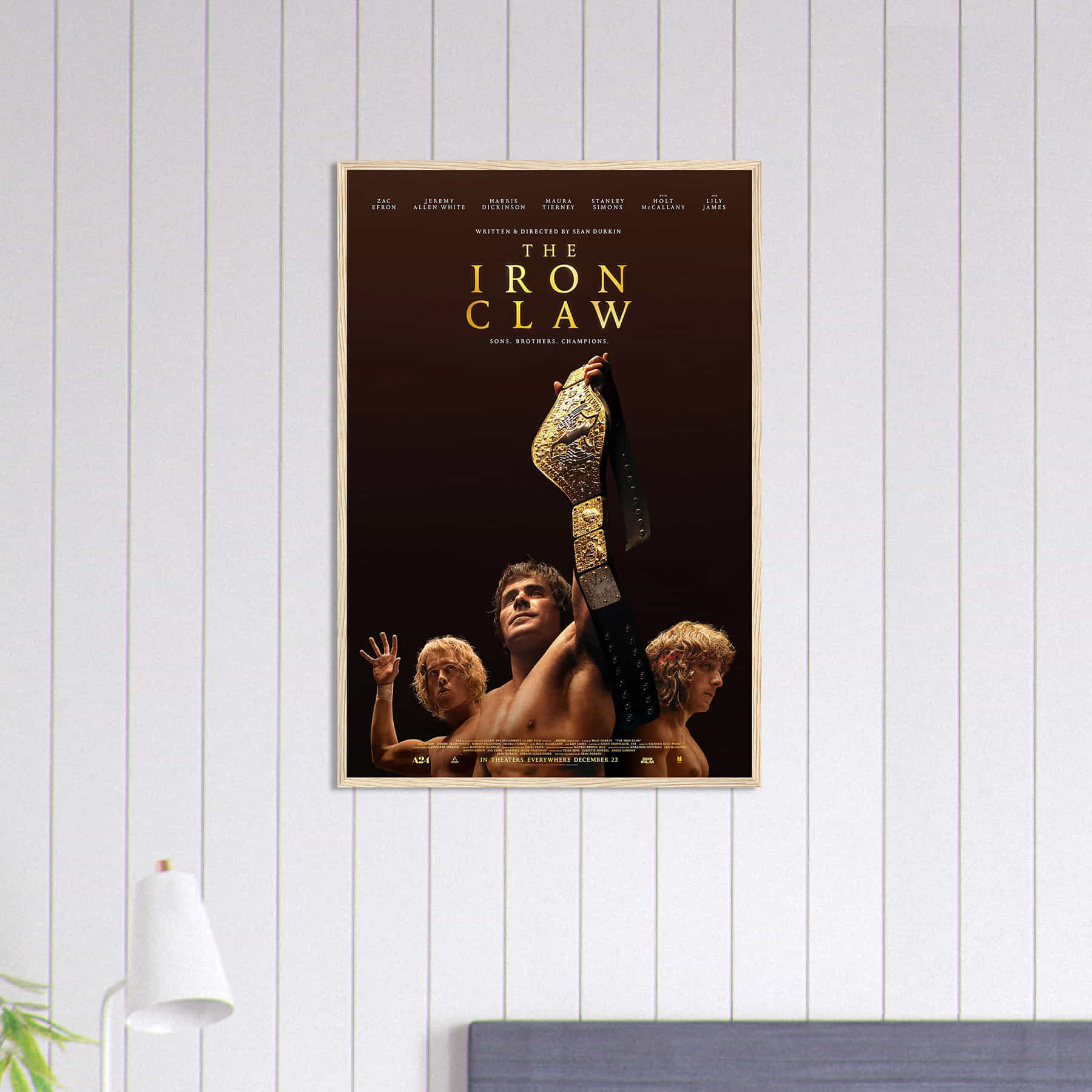 The Iron Claw Movie Poster, The Iron Claw (2023) Classic Movie Poster ...