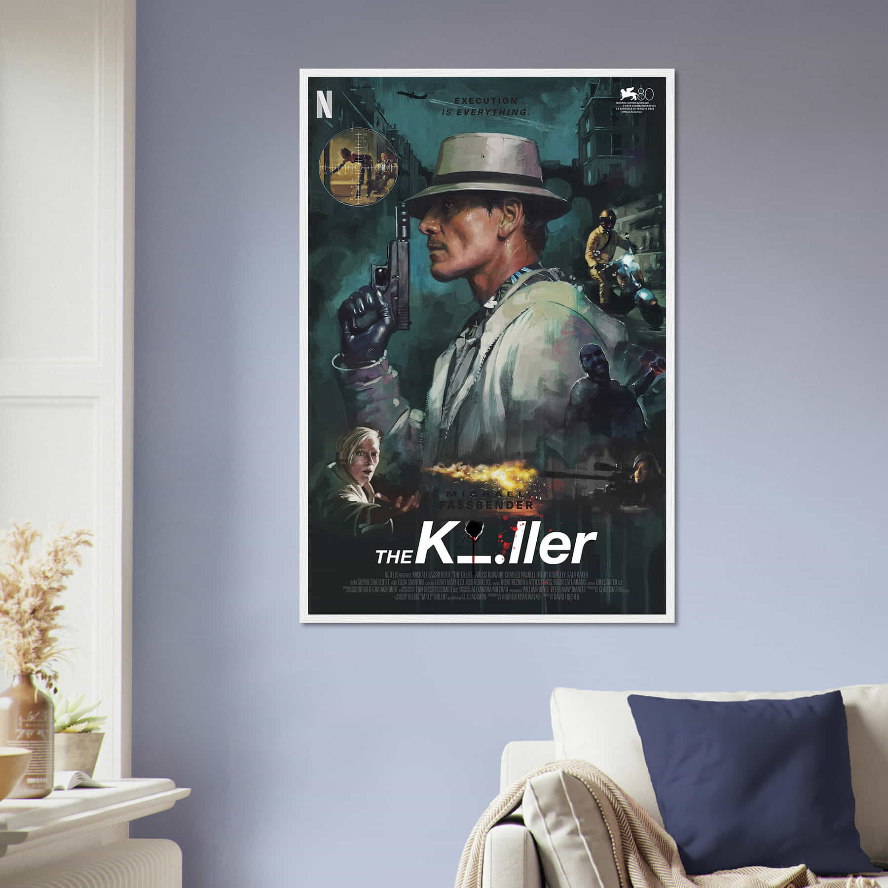 The Killer (2023) Movie Poster, Classic Movie The Killer Poster - Citiesbox