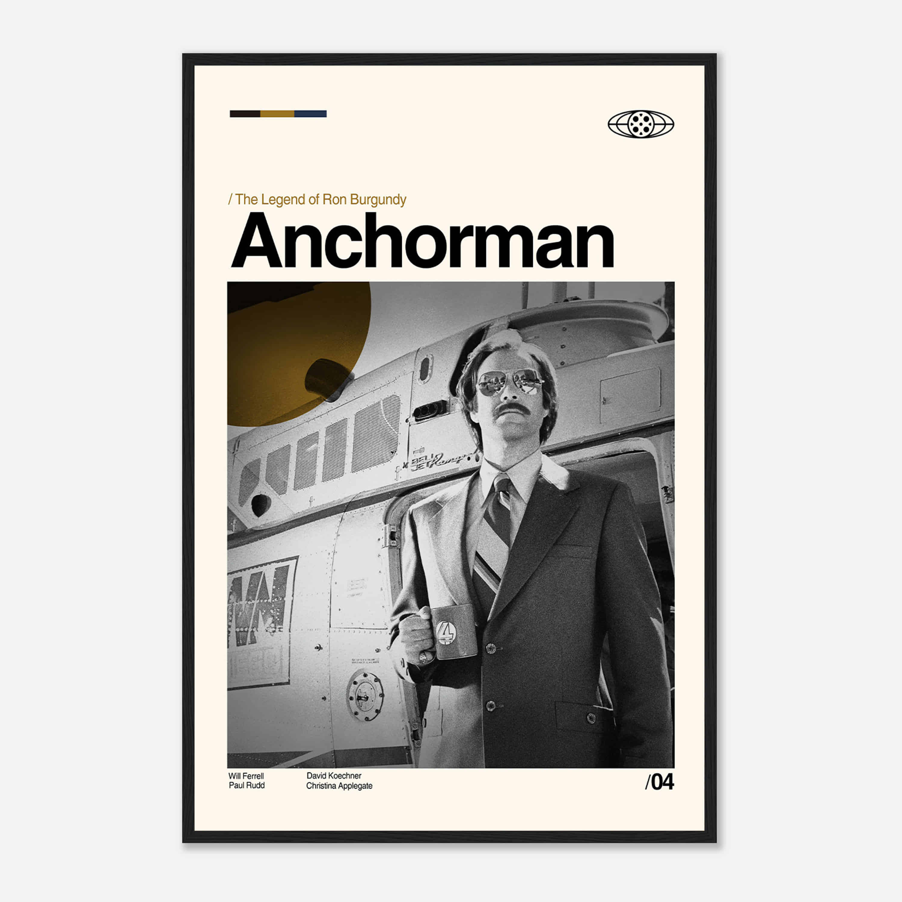 The Legend Of Ron Burgundy Anchorman Movie Poster, Anchorman Film ...