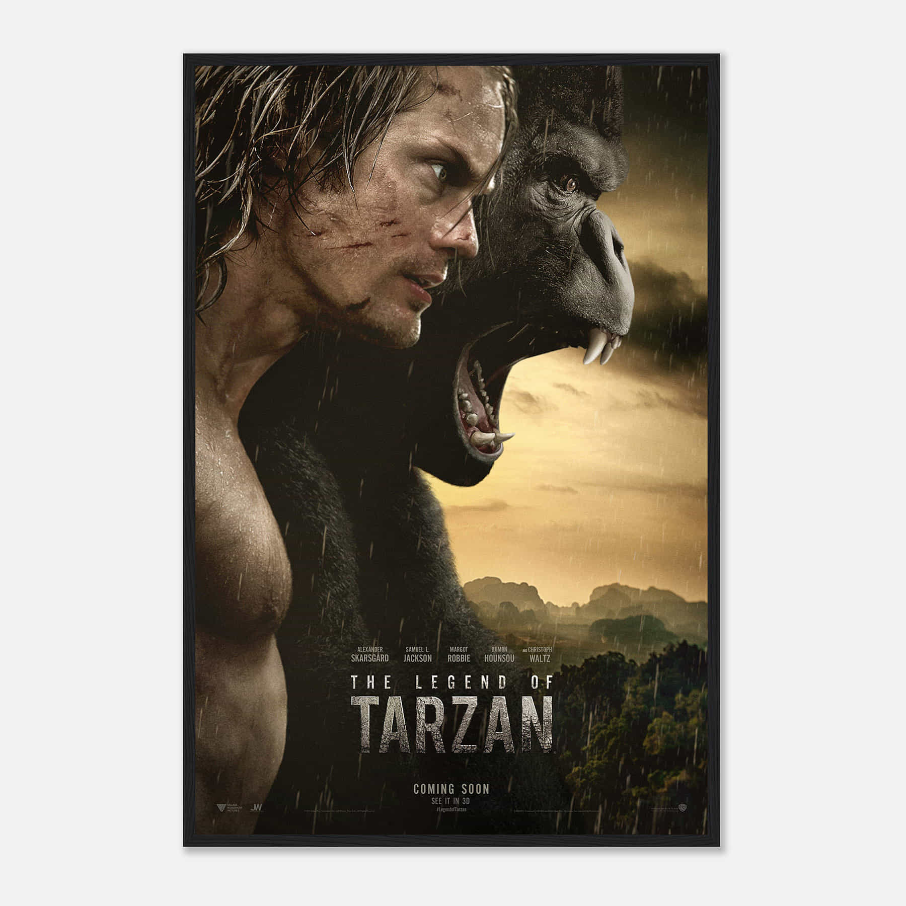 The Legend of Tarzan Movie Poster, The Legend of Tarzan (2016) Classic ...